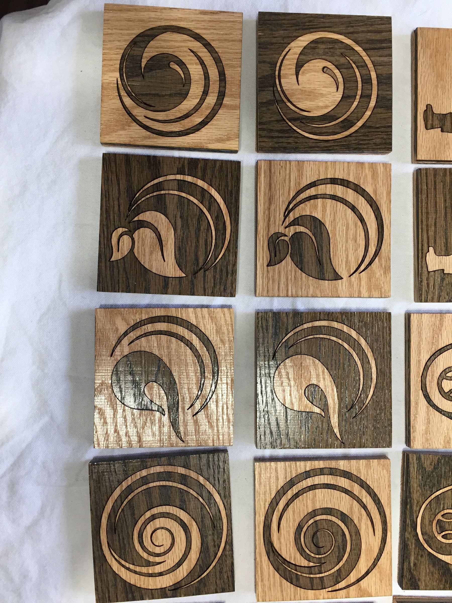 Laser Wooden Inlay Coasters : 10 Steps (with Pictures) - Instructables