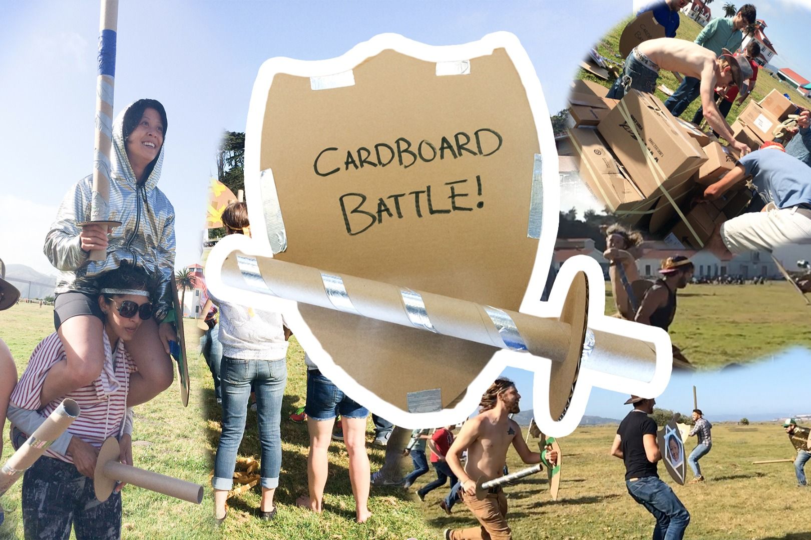 Cardboard Fortress Battle! (capture the Flag) : 10 Steps (with Pictures ...
