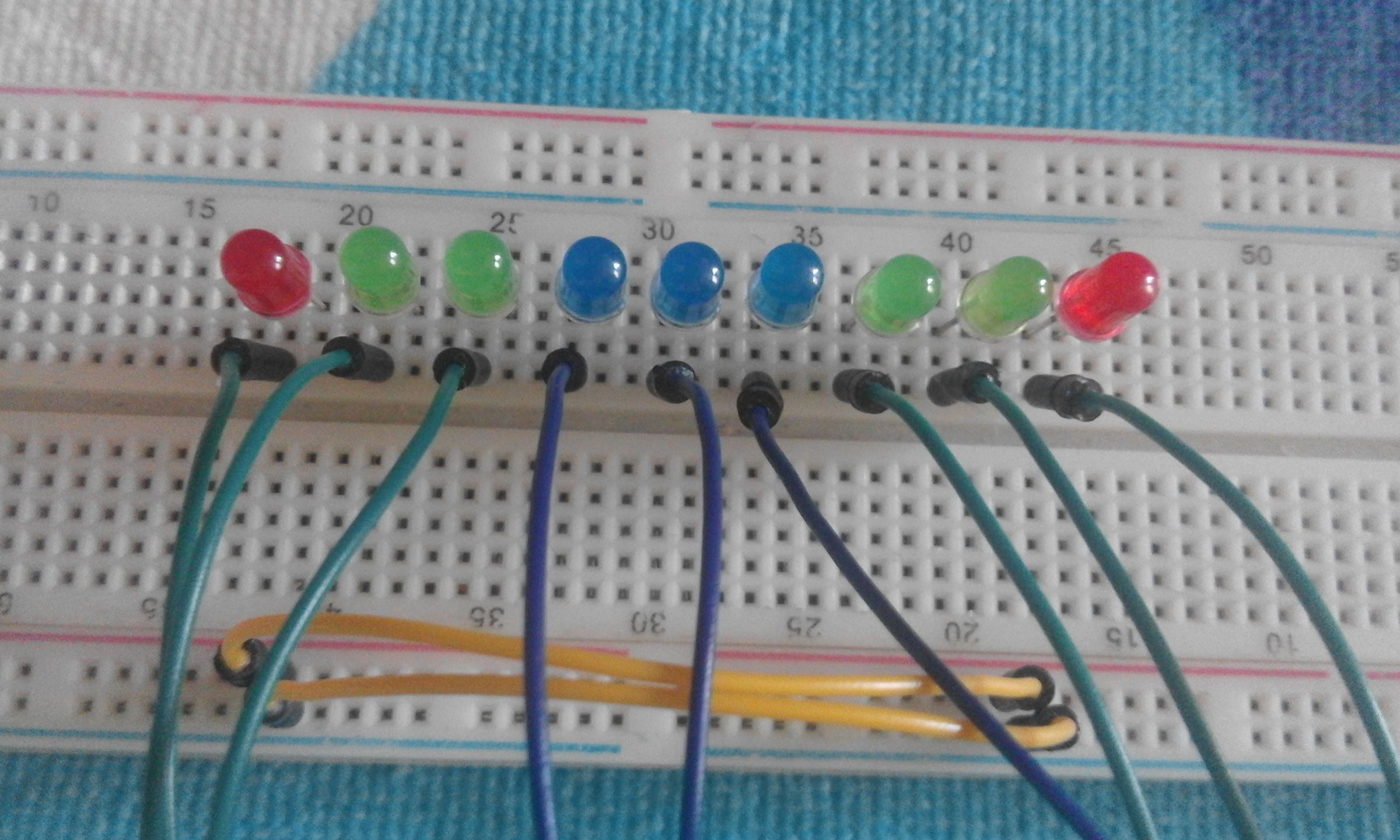 Waren's L.E.D Music Visualizer : 16 Steps (with Pictures) - Instructables