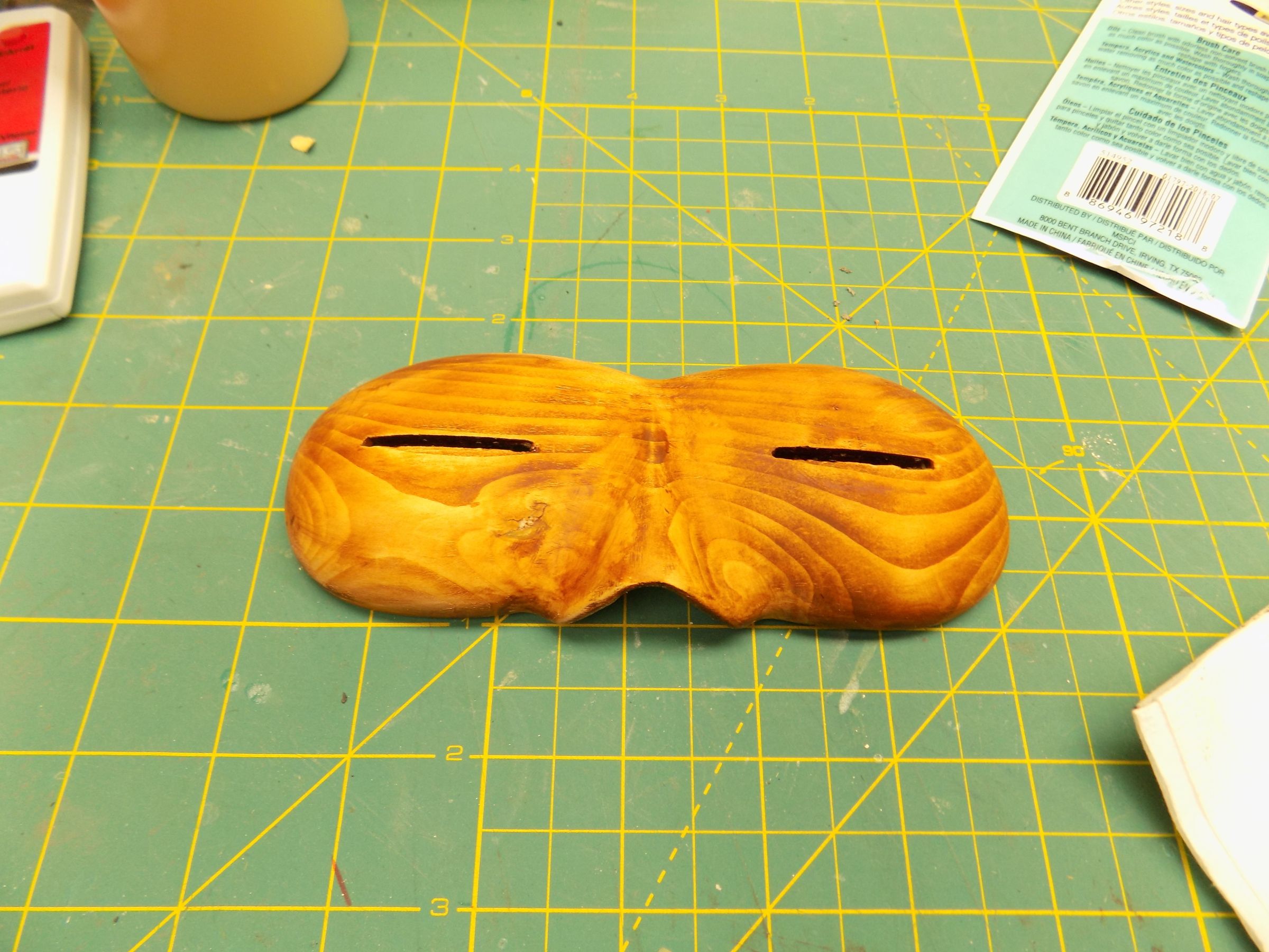 Traditional Inuit Style Snow Goggles : 6 Steps (with Pictures ...