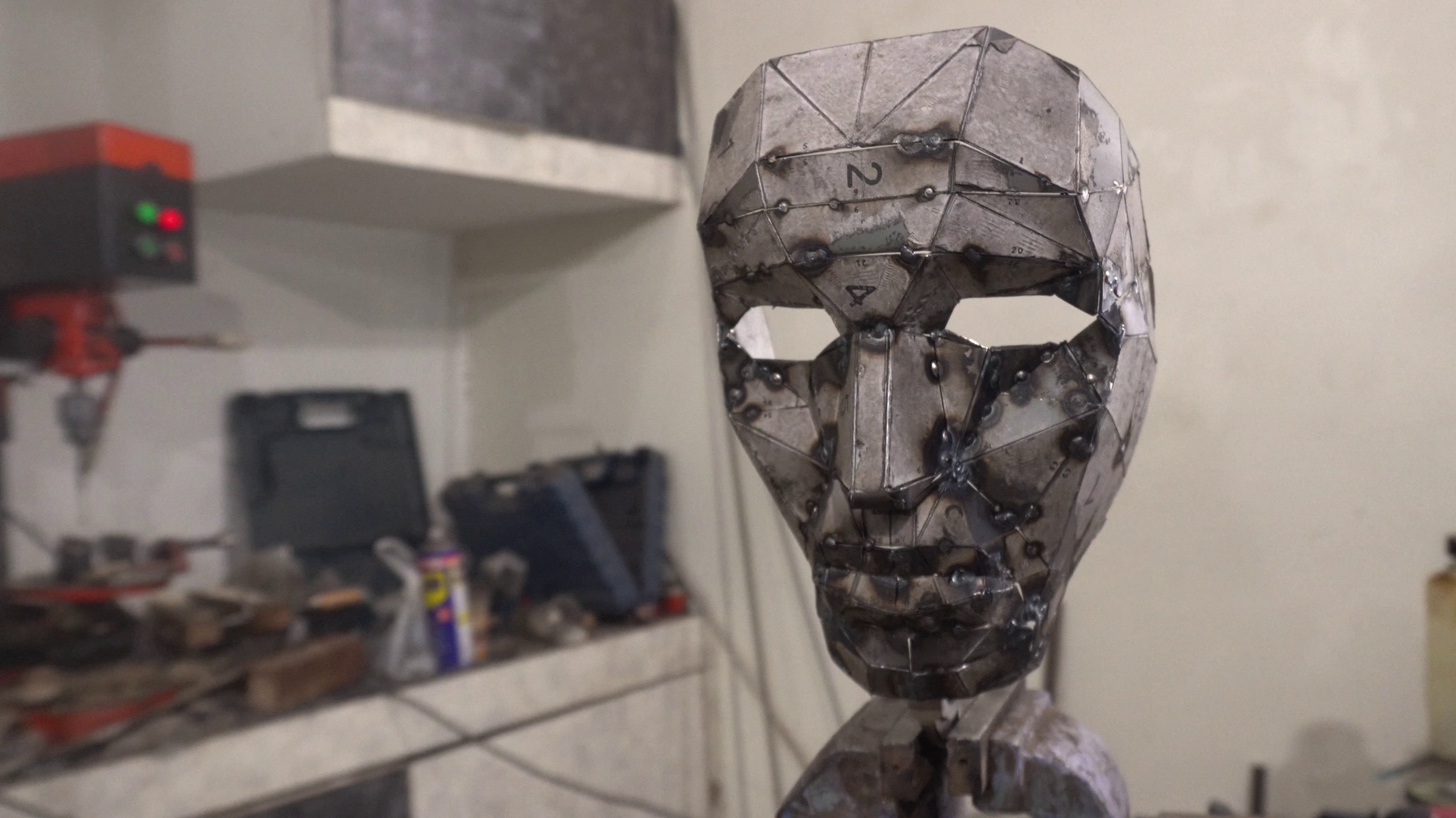 Sheet Metal Front Man Mask : 10 Steps (with Pictures) - Instructables