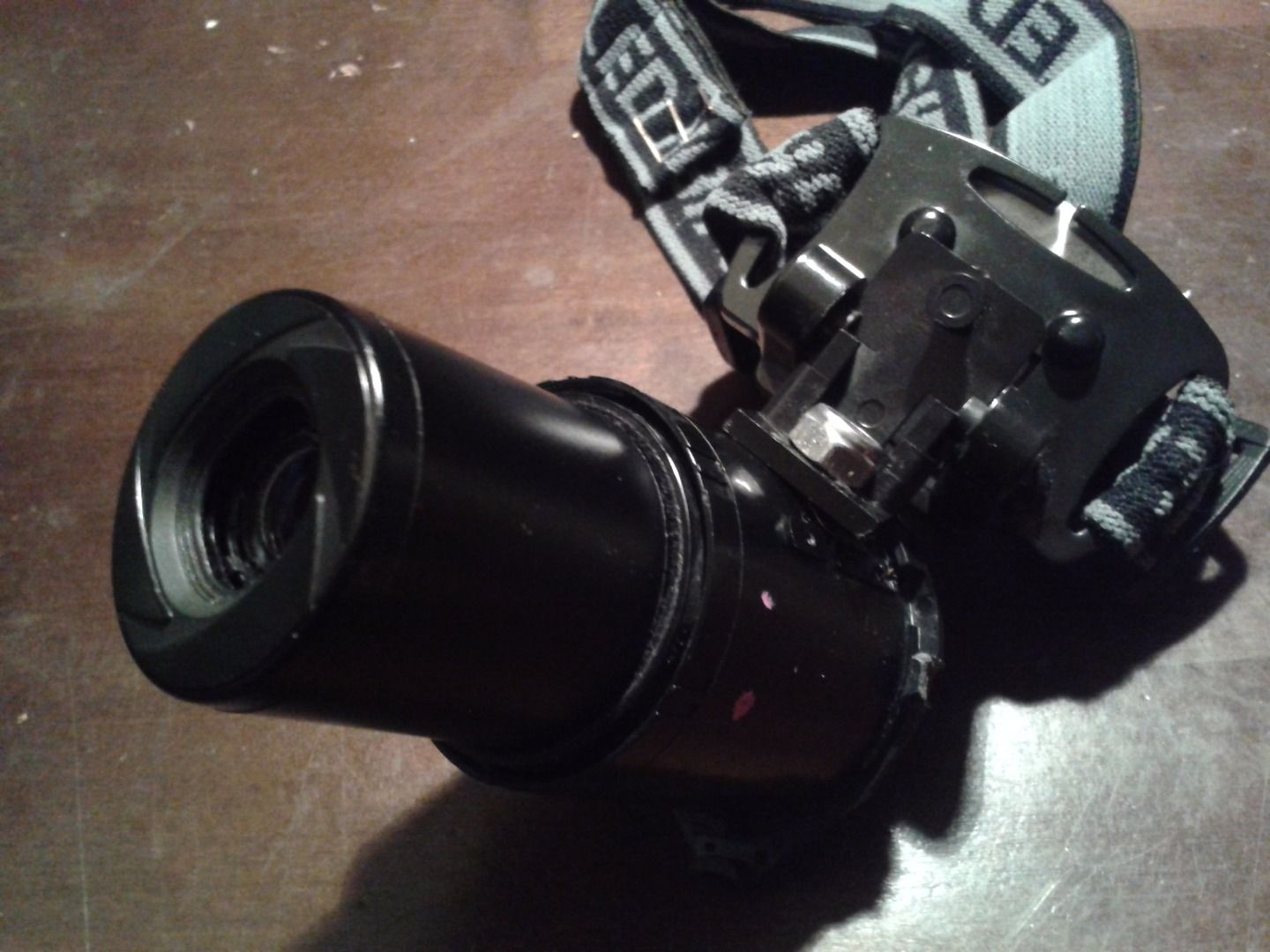 How to Make a Variable Zoom Head Lens From a Photocamera's Telescopic ...