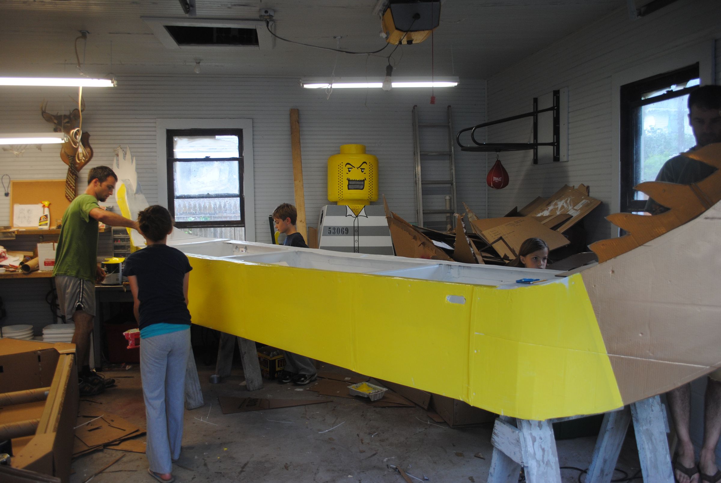 Make a Cardboard Dragon Boat! : 7 Steps (with Pictures) - Instructables