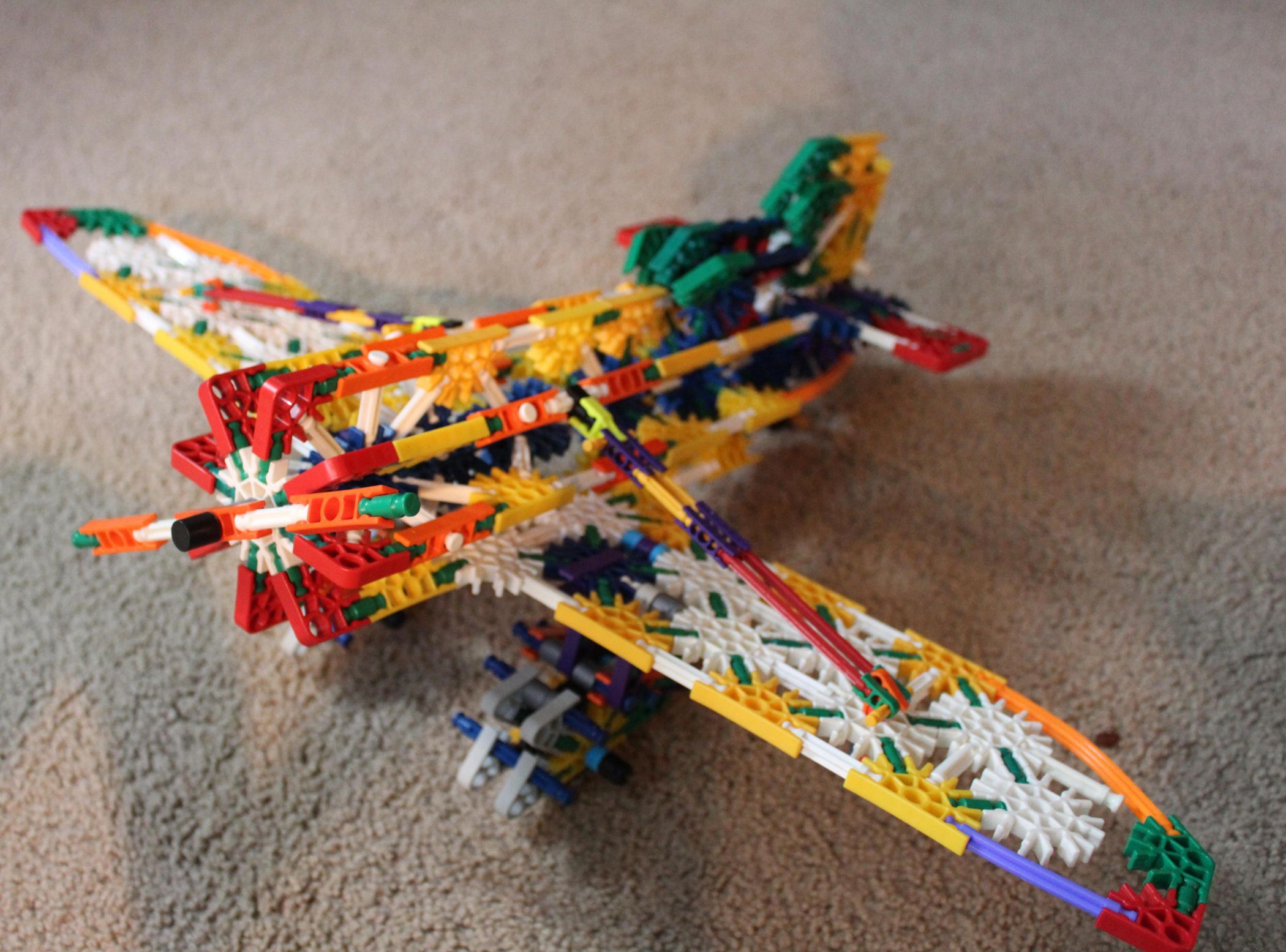 K'nex Gee Bee (Airplane) : 5 Steps - Instructables
