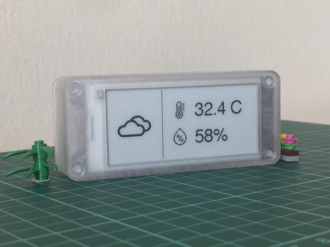 WeatherPaper - Minimalist E-Paper Weather Display That Lasts Months : 9 ...