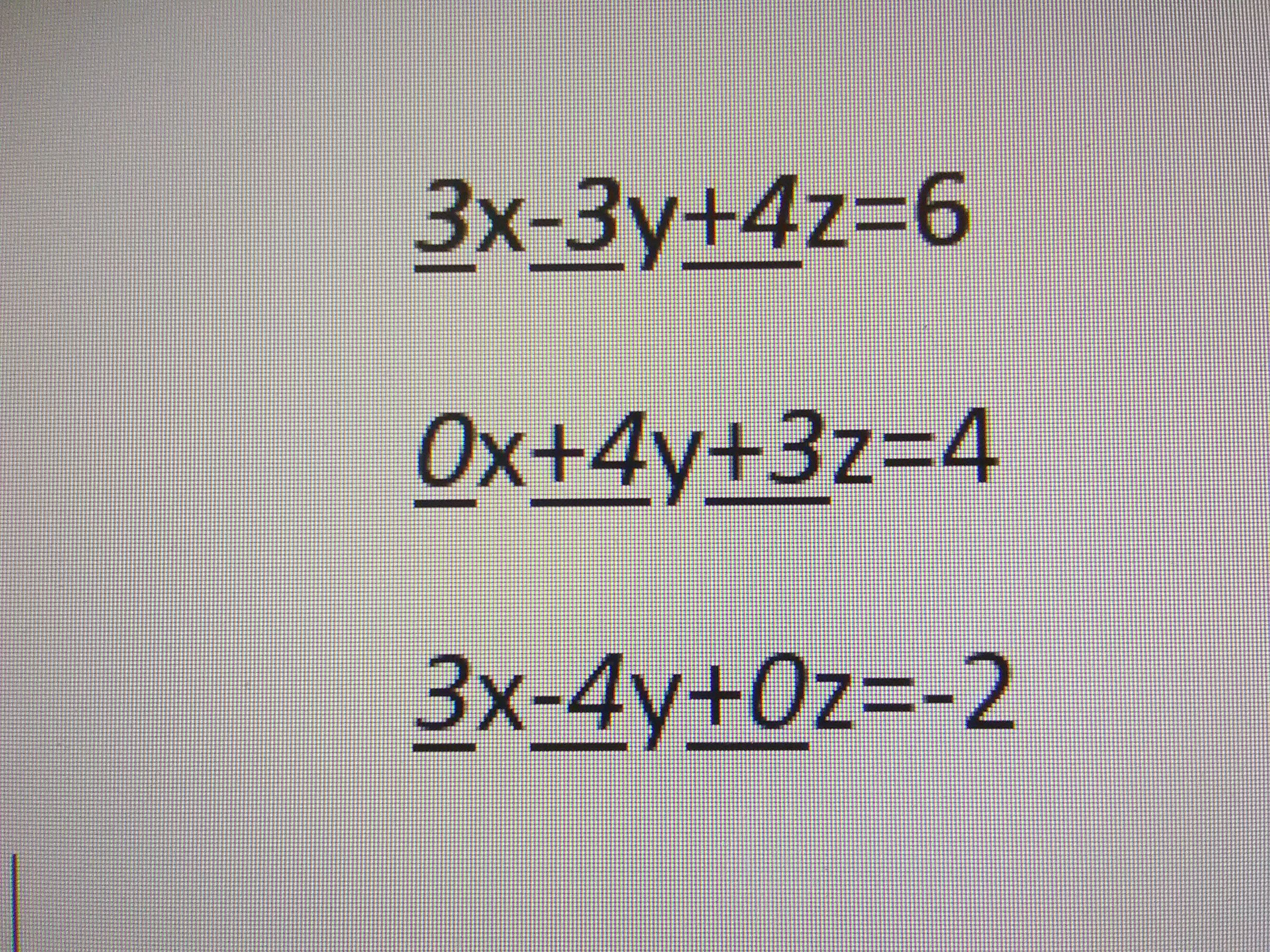 Solving a System of Linear Equations. : 10 Steps - Instructables