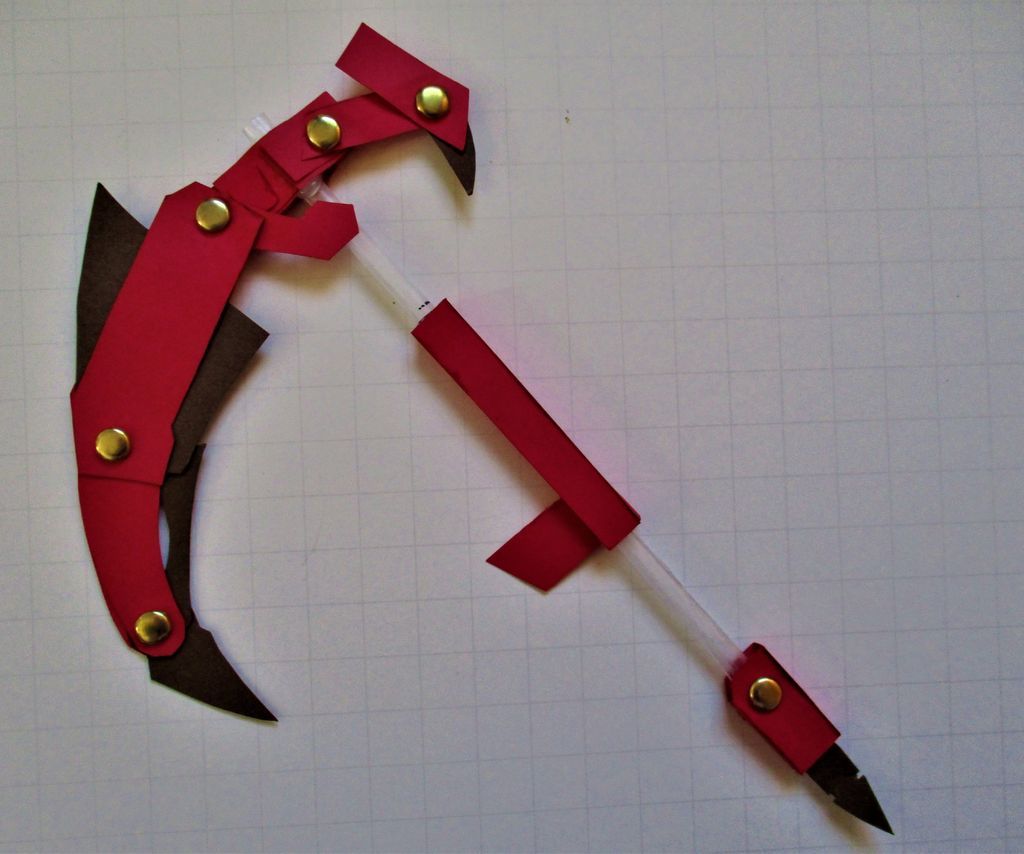 Miniature Transforming Crescent Rose, RWBY Scythe : 10 Steps ...