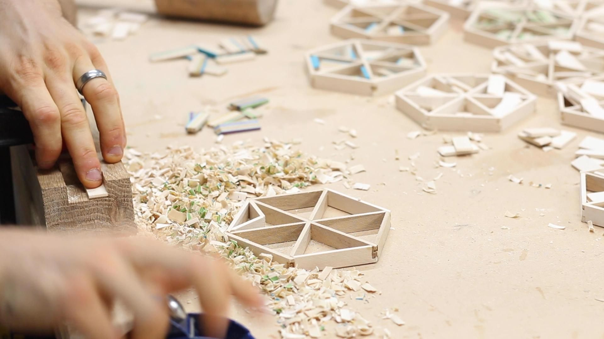 Truncated Icosahedron Kumiko Lamp : 8 Steps (with Pictures) - Instructables