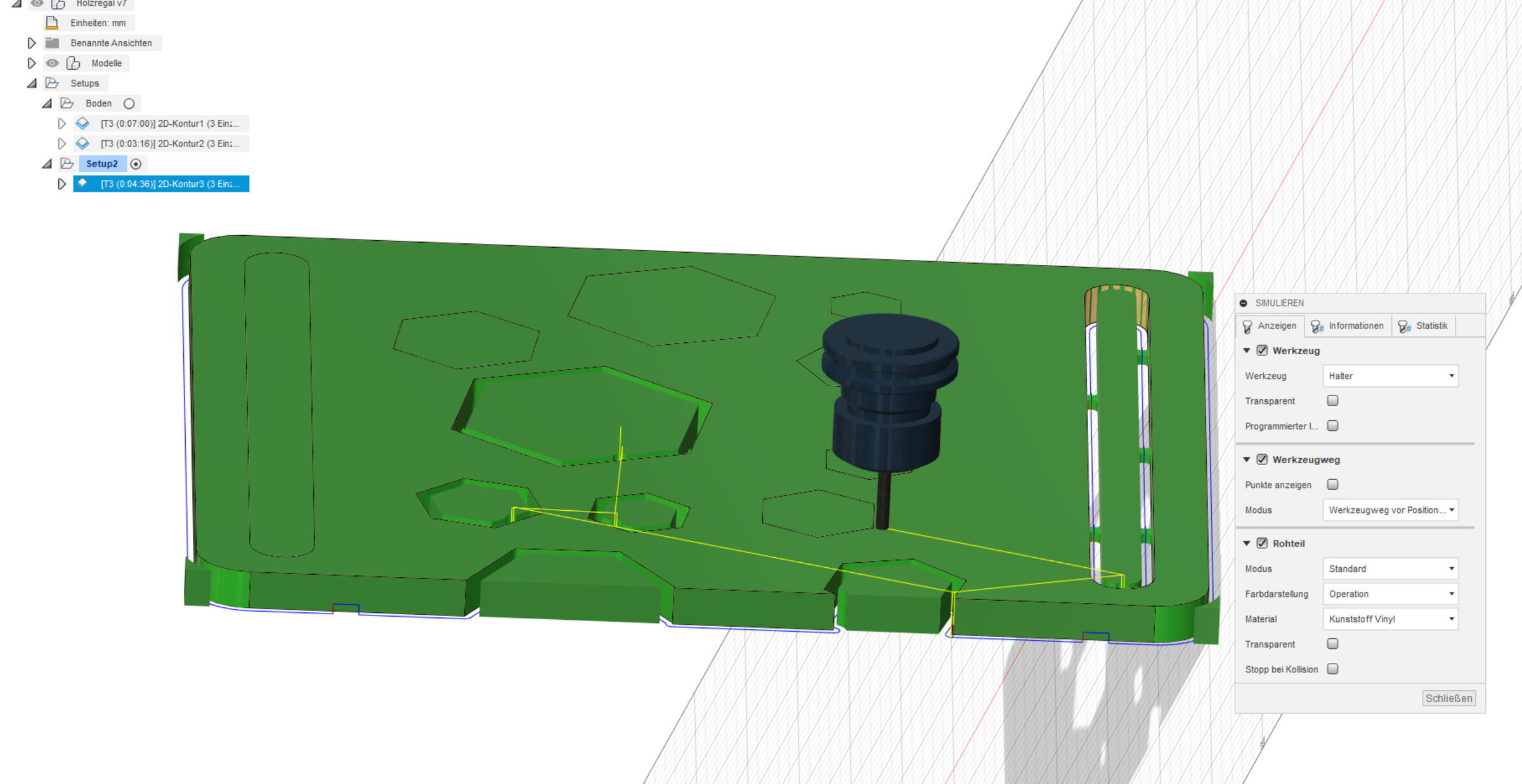 CNC Polygon Shelf : 4 Steps - Instructables