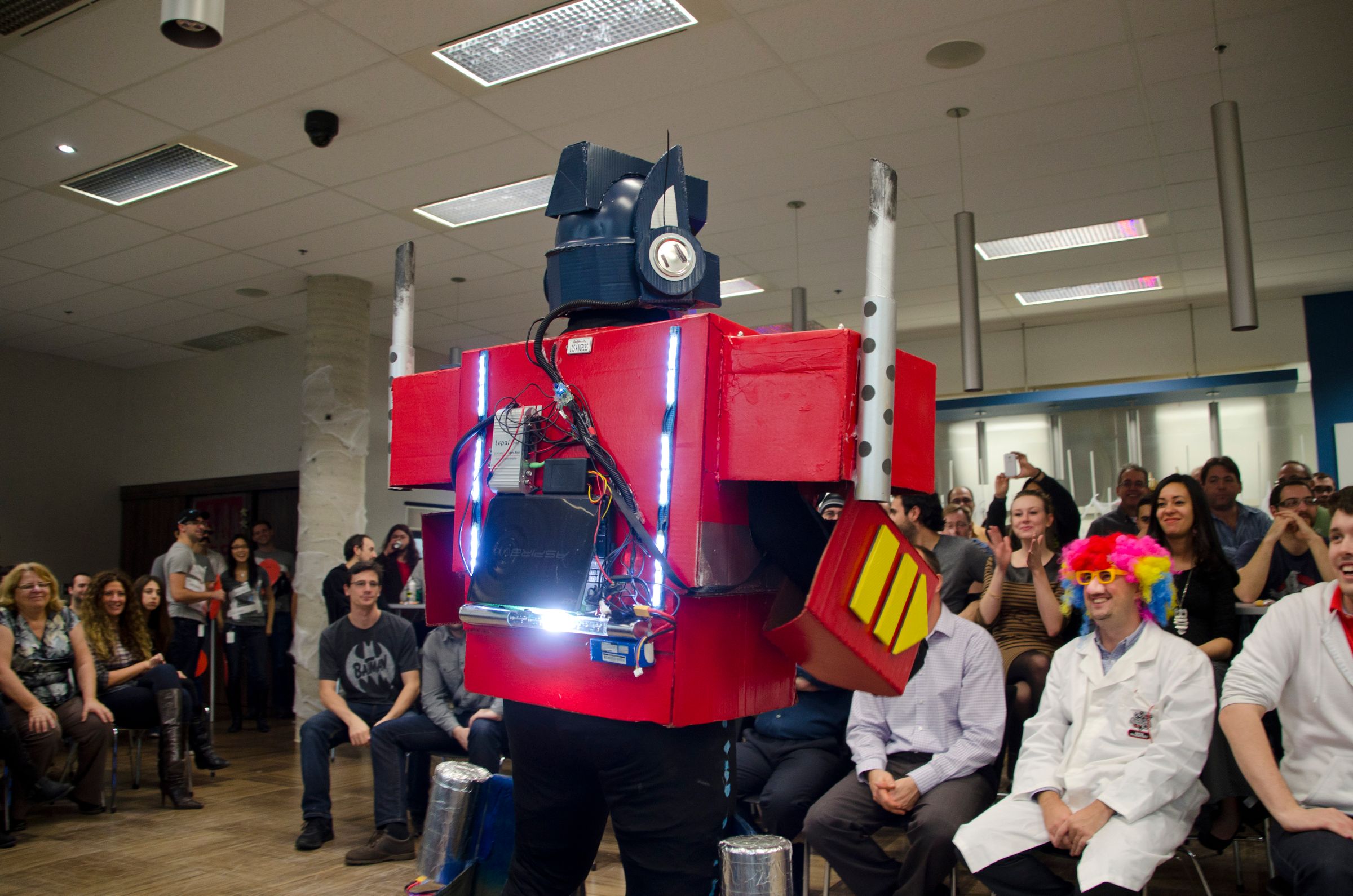 Optimus Prime , With Talking Vocoder Robot Voice Synthetiser ...