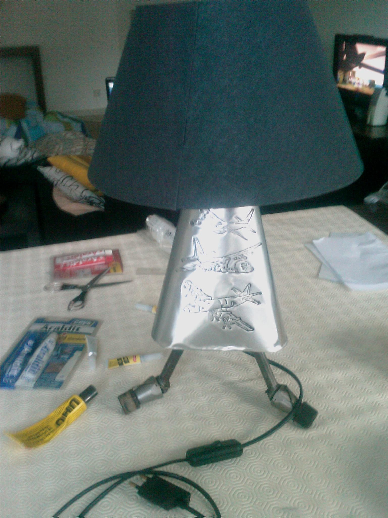 DIY Table Lamp : 3 Steps (with Pictures) - Instructables