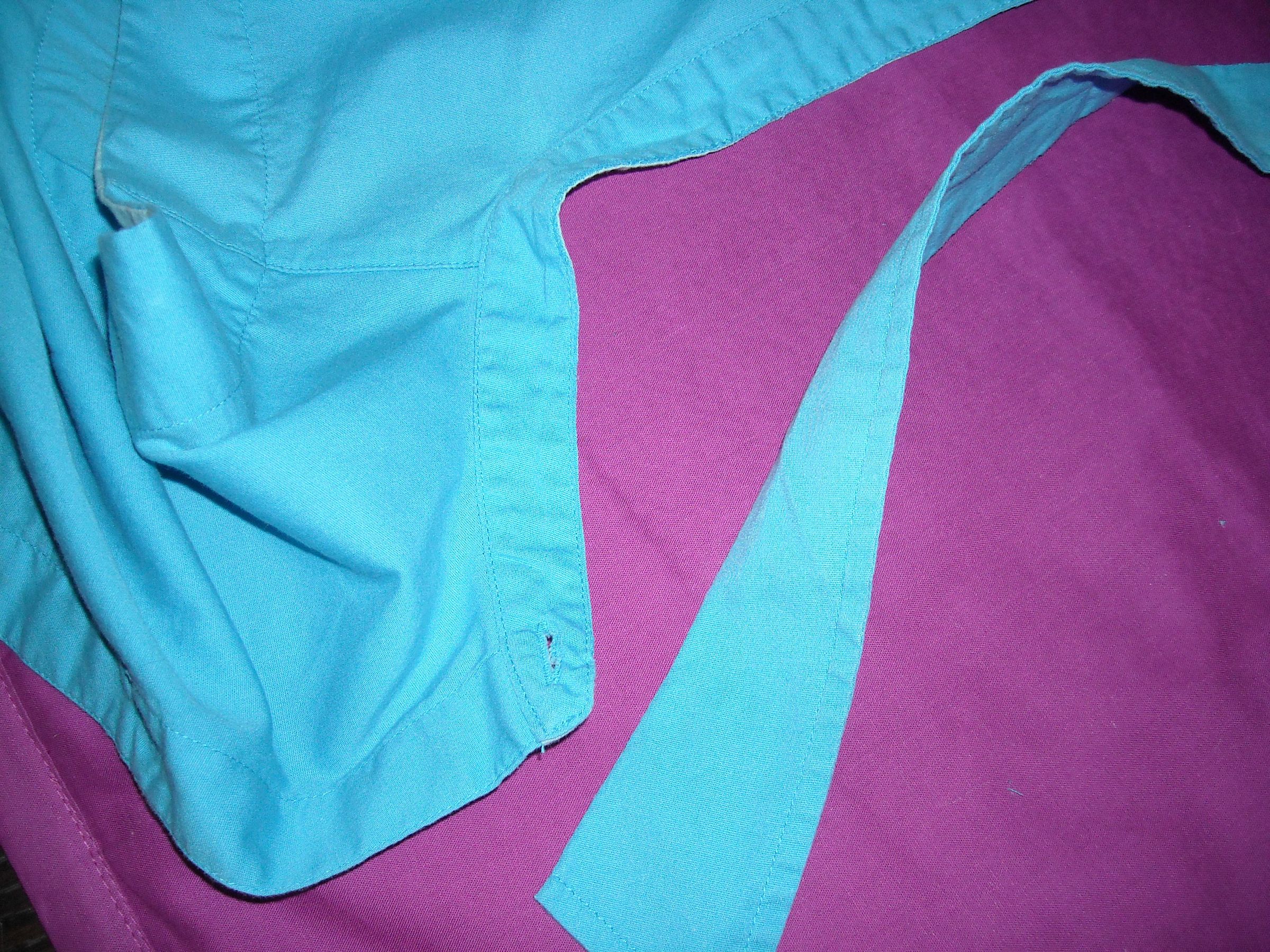 Change a Shirt Collar Into a Mandarin Collar With NO Sewing : 8 Steps ...