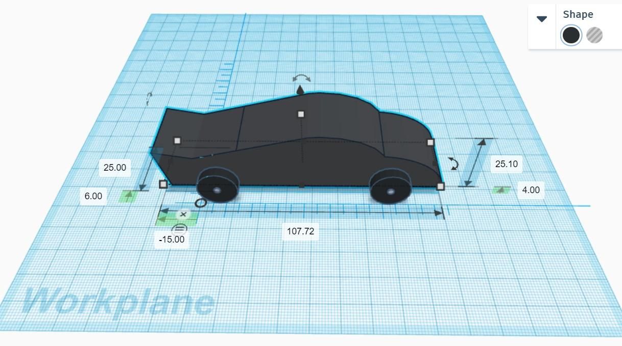 Basic Toy Car in TinkerCAD : 15 Steps (with Pictures) - Instructables