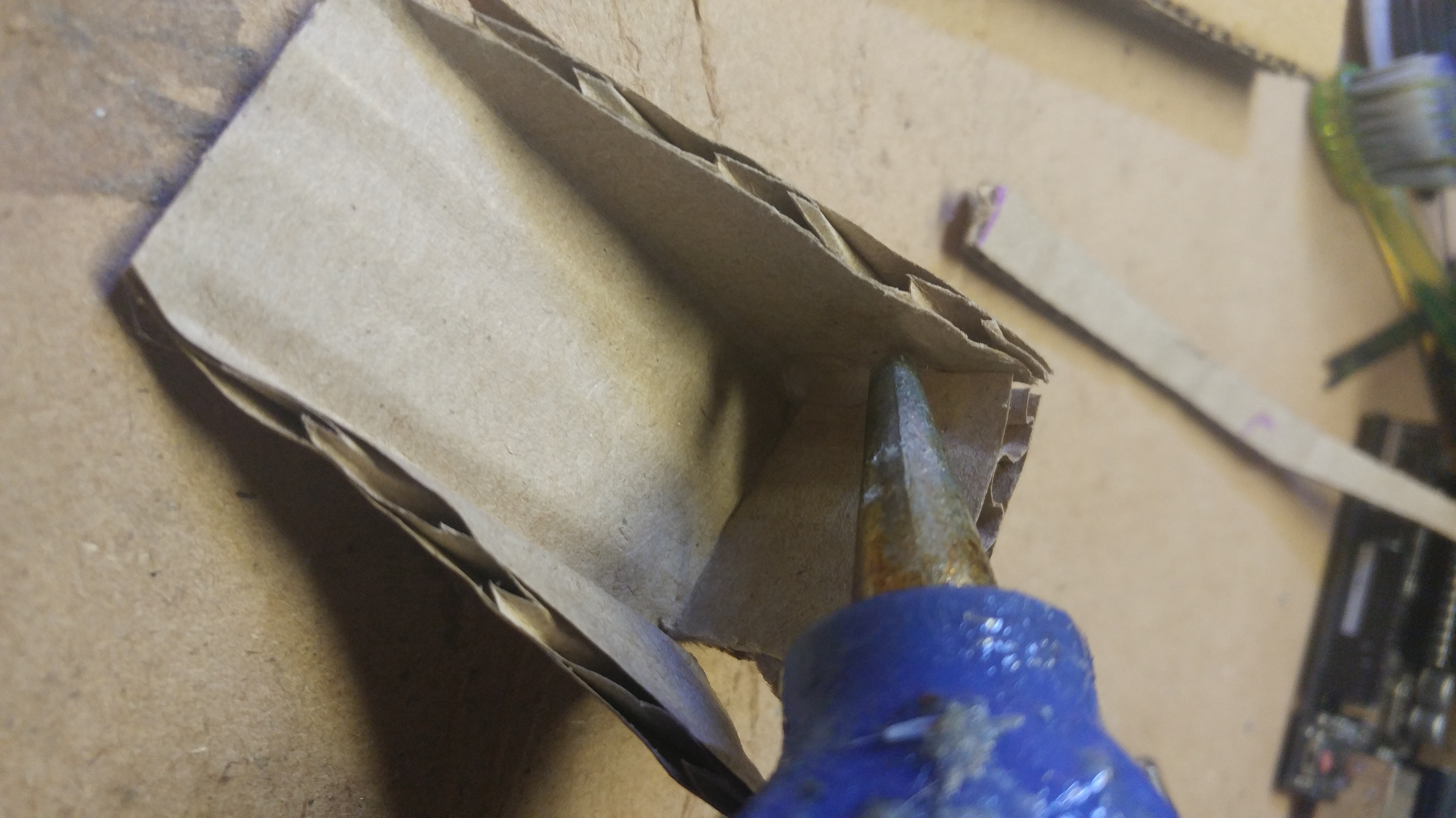 Rotating Cardboard Security Camera: Ceiling or Table With Plans : 16 ...