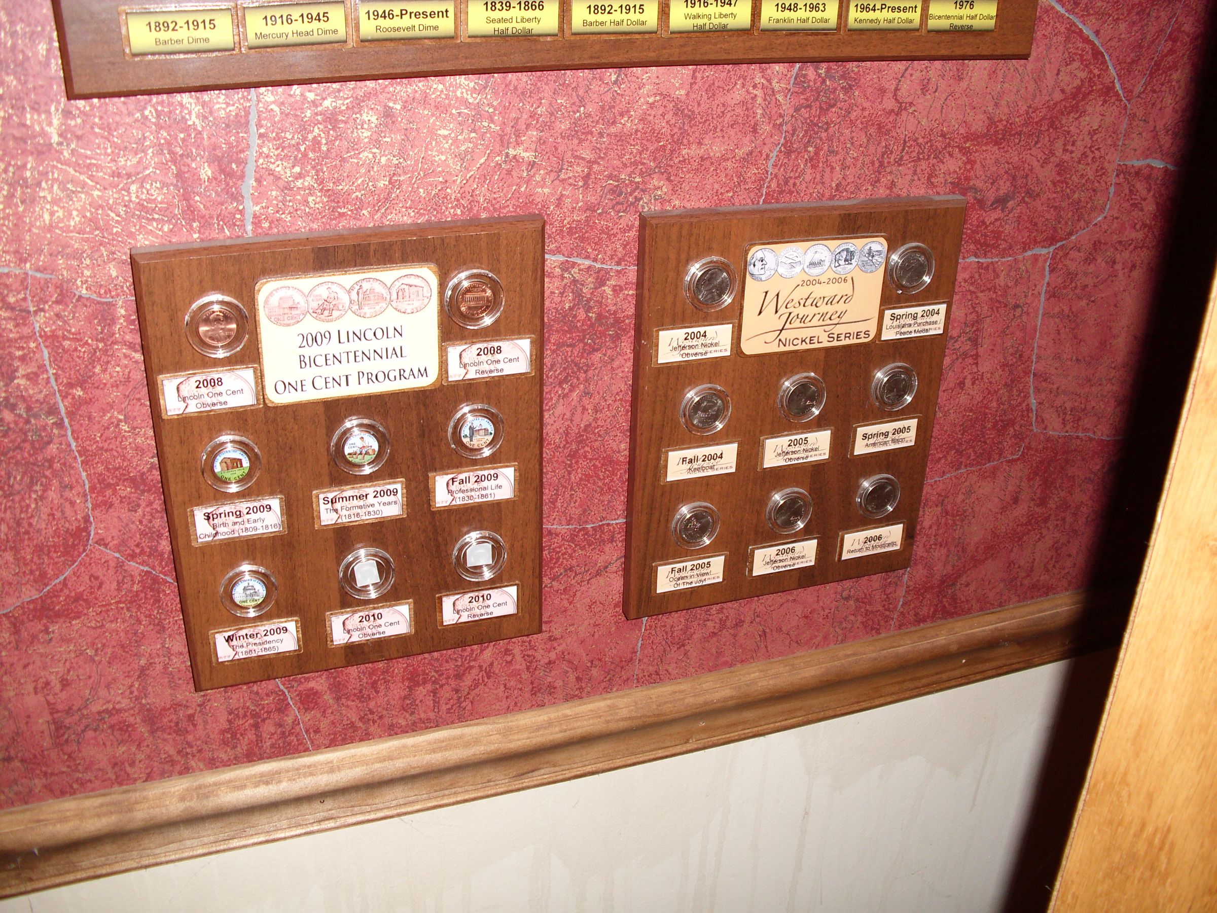 Wall Display for a Coin Collection : 5 Steps - Instructables