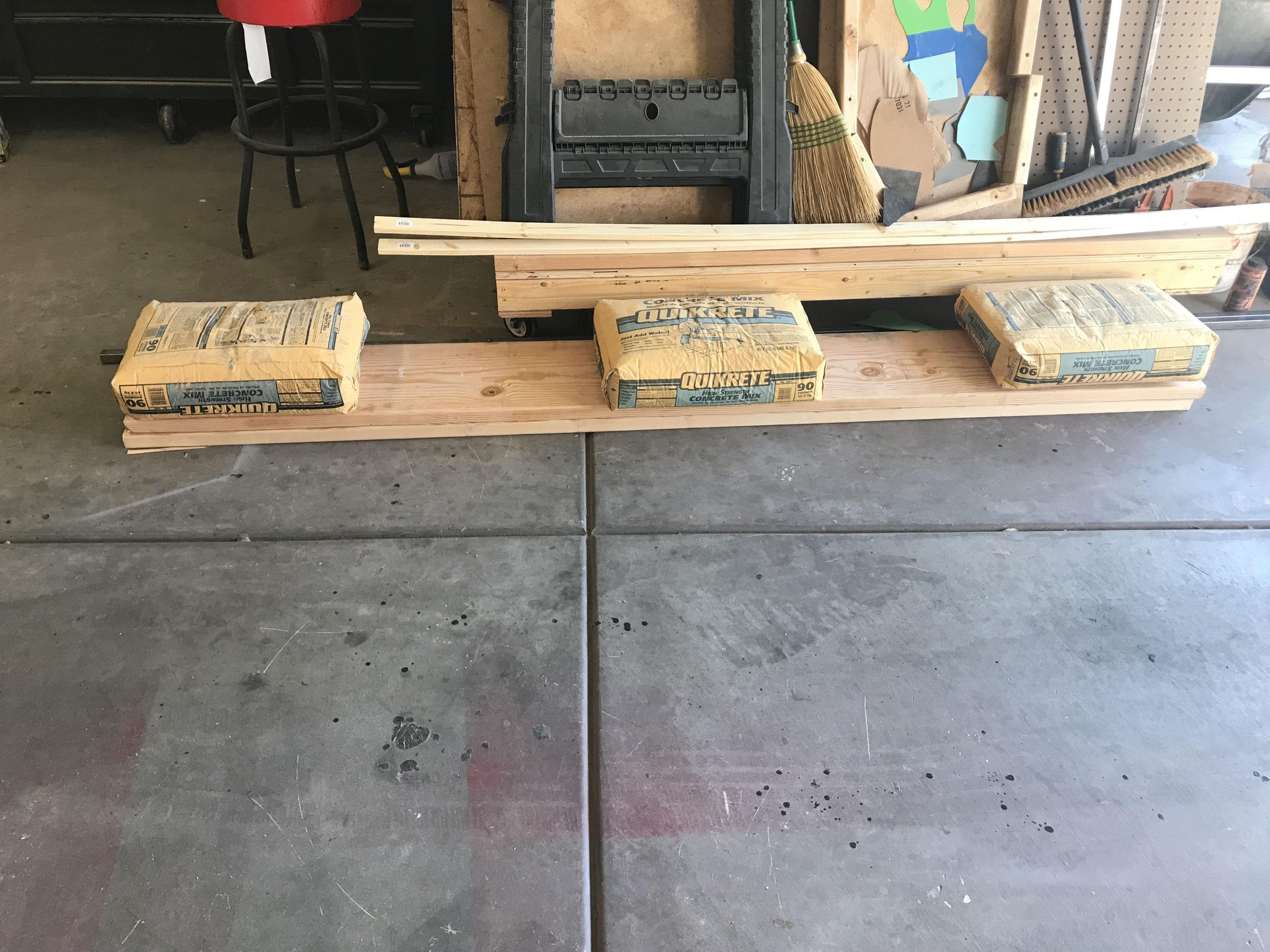 Simple Garden Bridge With Concrete Footings : 7 Steps (with Pictures ...