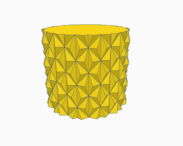 How to Design Origami / Geometric Cakes and Desserts in Tinkercad : 12 ...