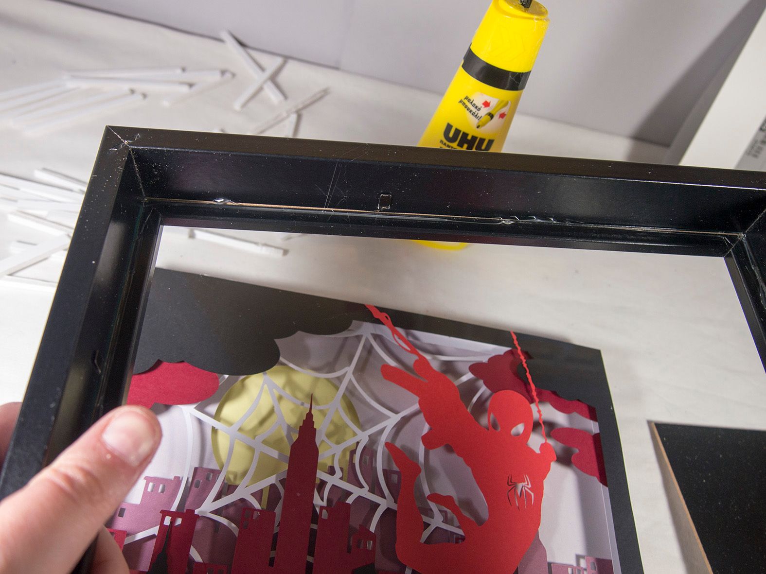 Spiderman Papercut Frame : 7 Steps (with Pictures) - Instructables