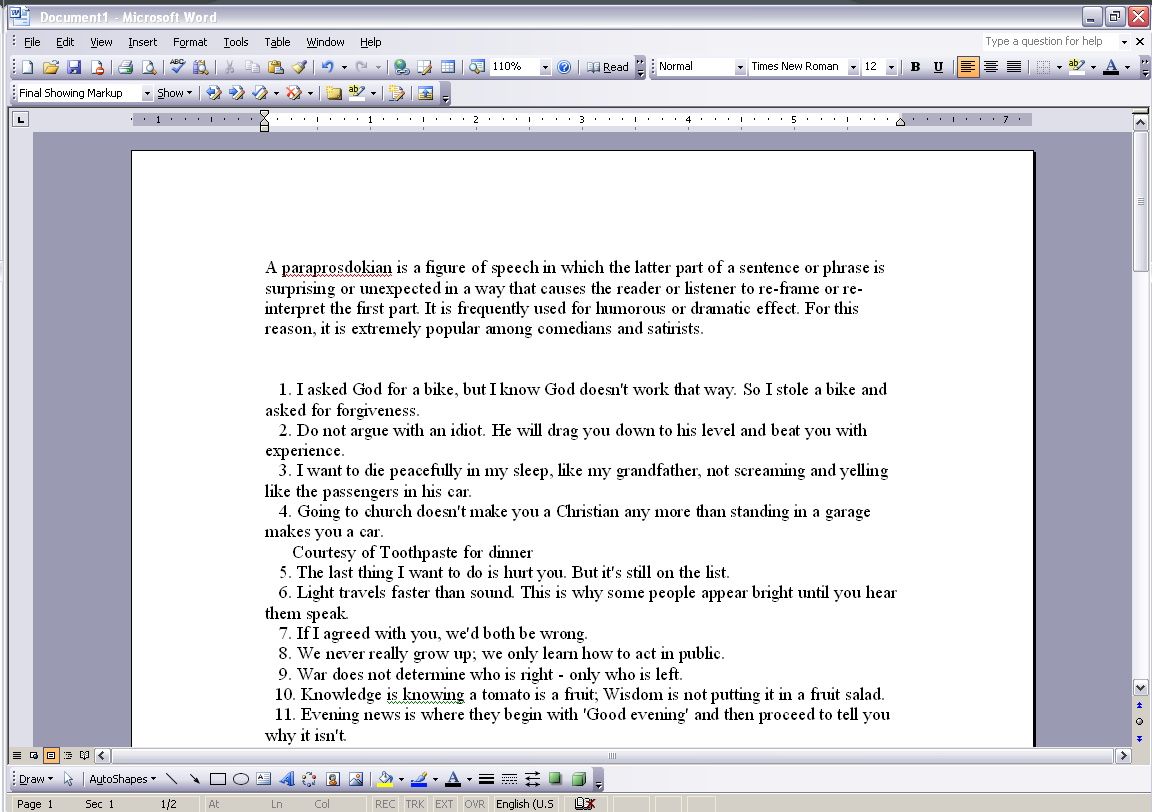Quick Formatting With Notepad and Word : 8 Steps - Instructables