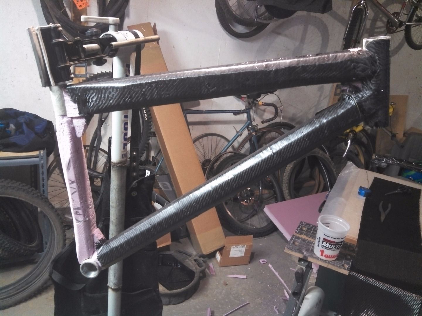 Homemade Carbon Fiber Mountain Bike : 5 Steps (with Pictures ...