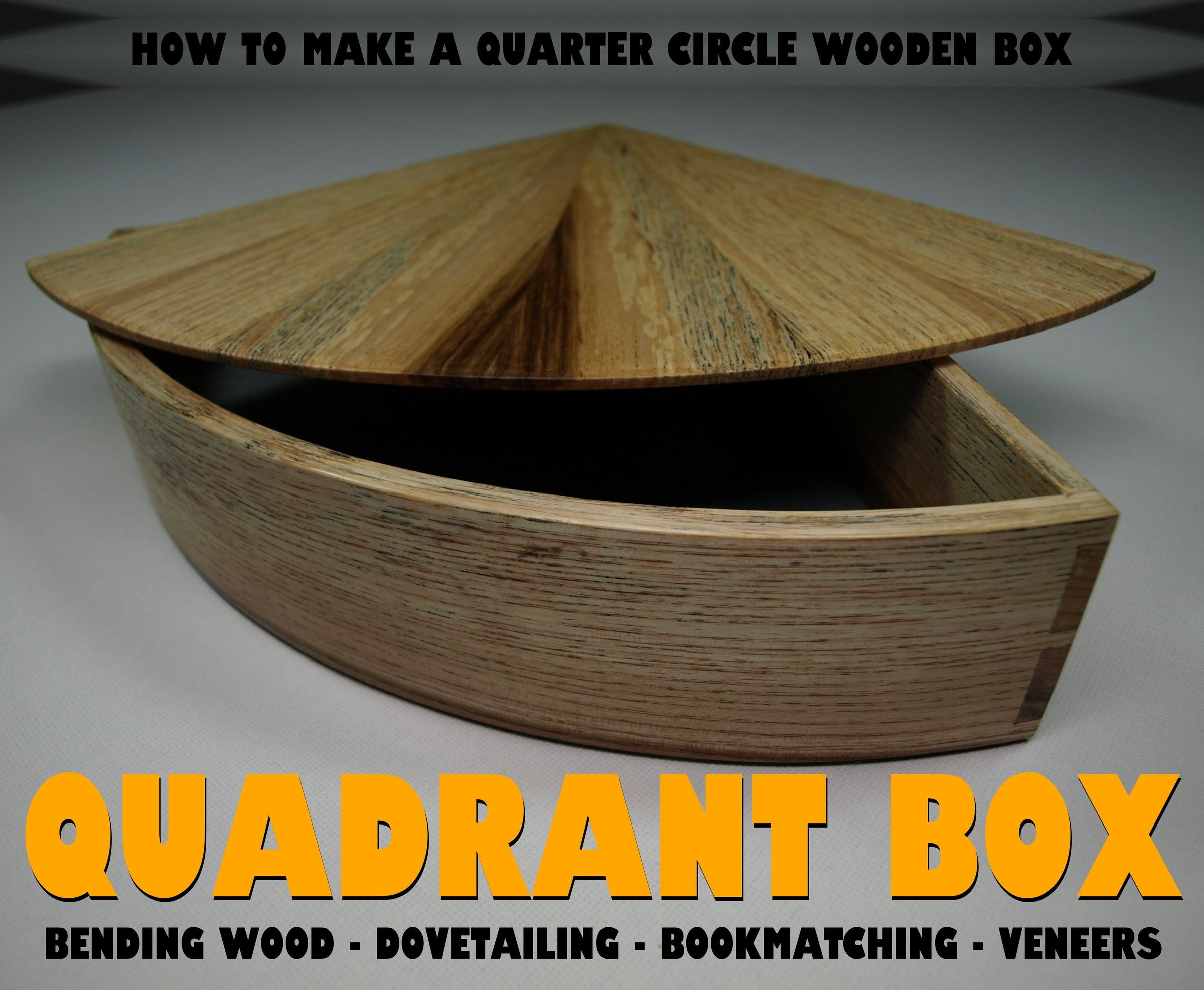 Bent Wood Quadrant Box With Fan Top : 6 Steps (with Pictures ...