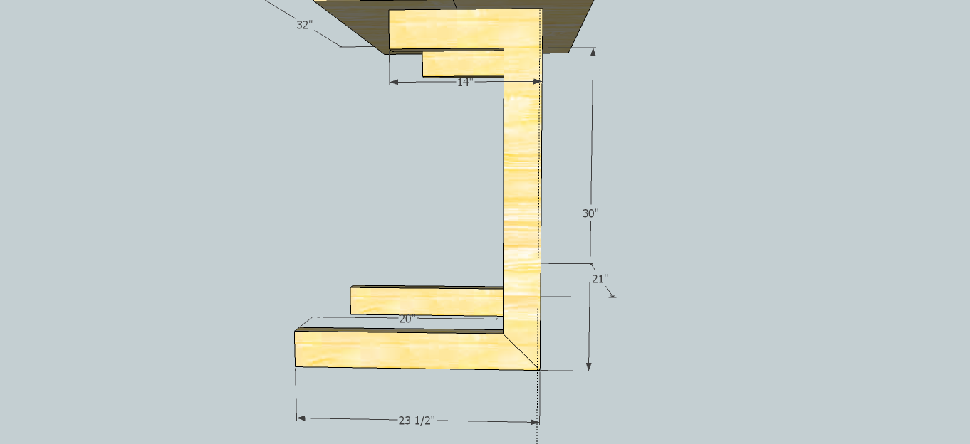 Wood Computer Table : 4 Steps - Instructables