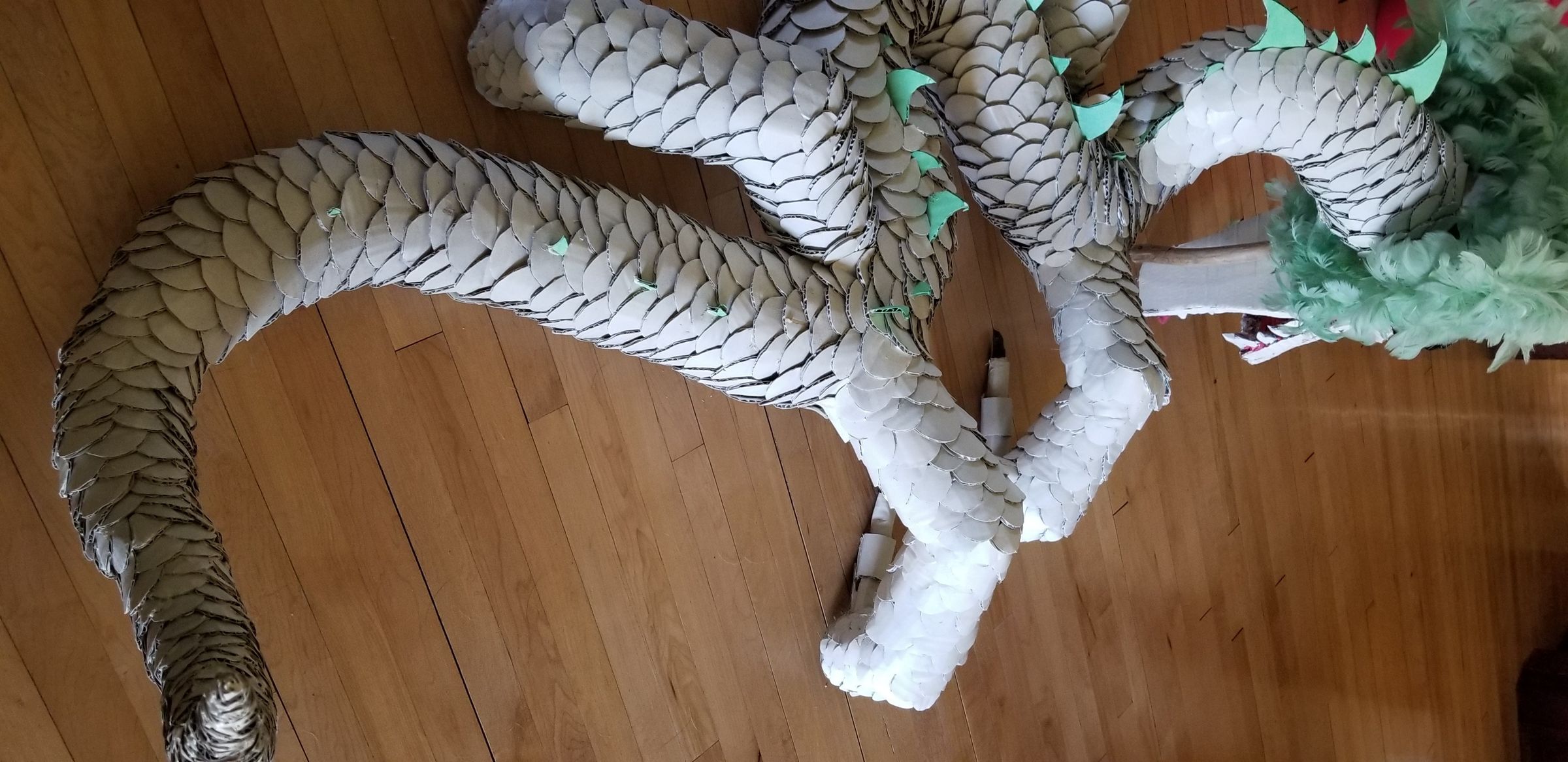 How to Make a GIANT Cardboard Dragon in 7 Easy Steps (with Pictures ...