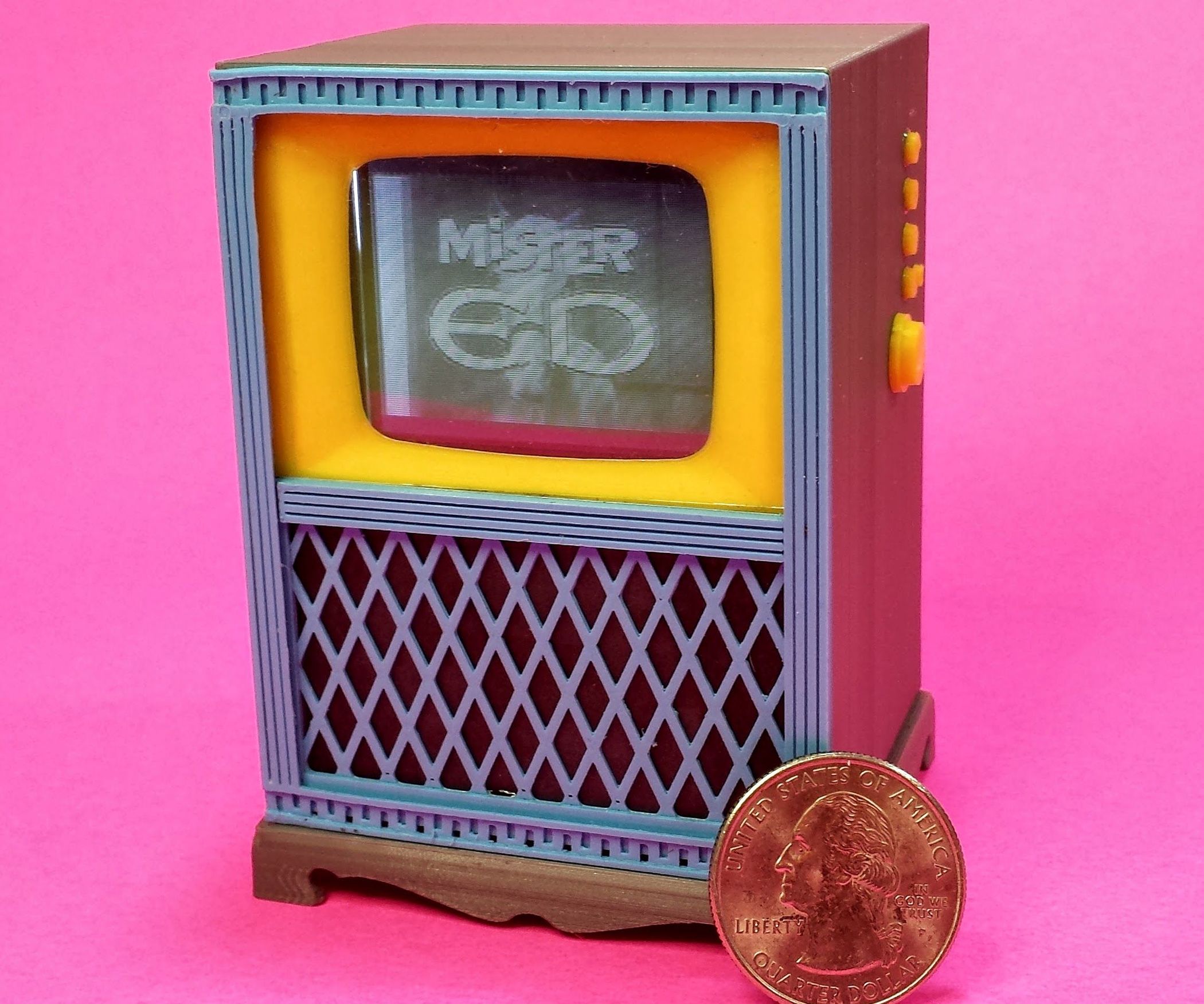 Working Miniature "Television" : 5 Steps (with Pictures) - Instructables