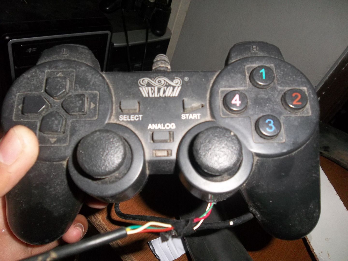 Pc Steering Wheel With Pedals. Turn Joystick to PC Gaming Wheel : 6 ...