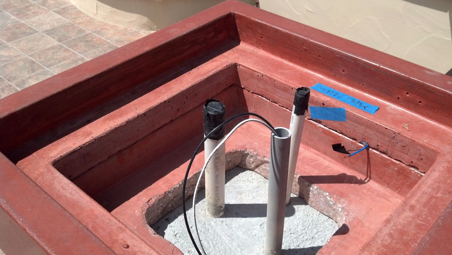 Architectural Cast Concrete: Wall Caps, Column Caps, and Fireplace ...