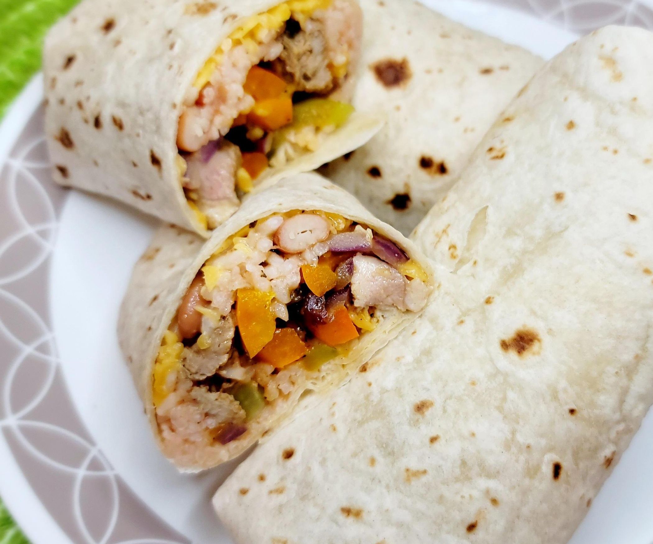 Chicken Fajita Burritos : 5 Steps (with Pictures) - Instructables