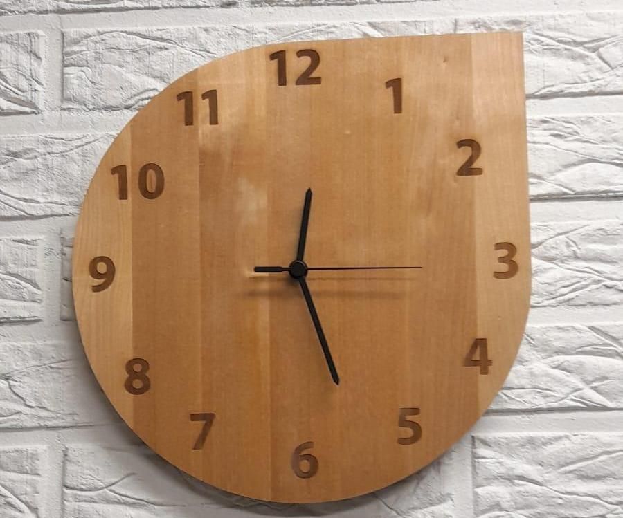 Designer Clock 30cm : 6 Steps - Instructables