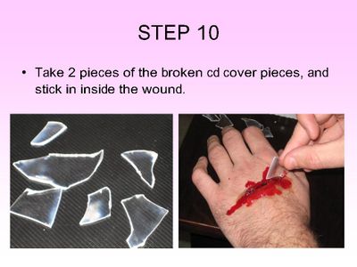 How to Create a Fake Cut - Instructables