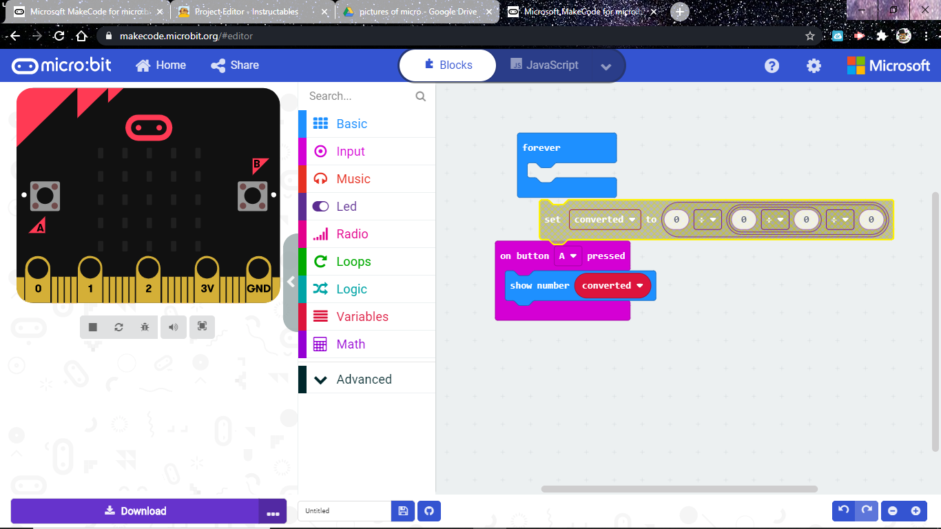 Thermometer - Micro:Bit : 11 Steps - Instructables