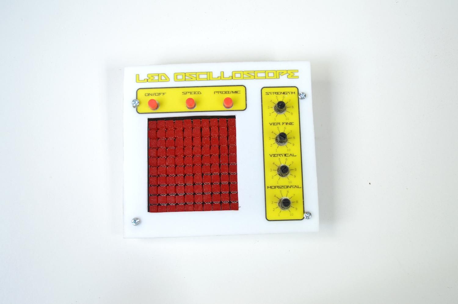 100 LED Oscilloscope : 12 Steps (with Pictures) - Instructables