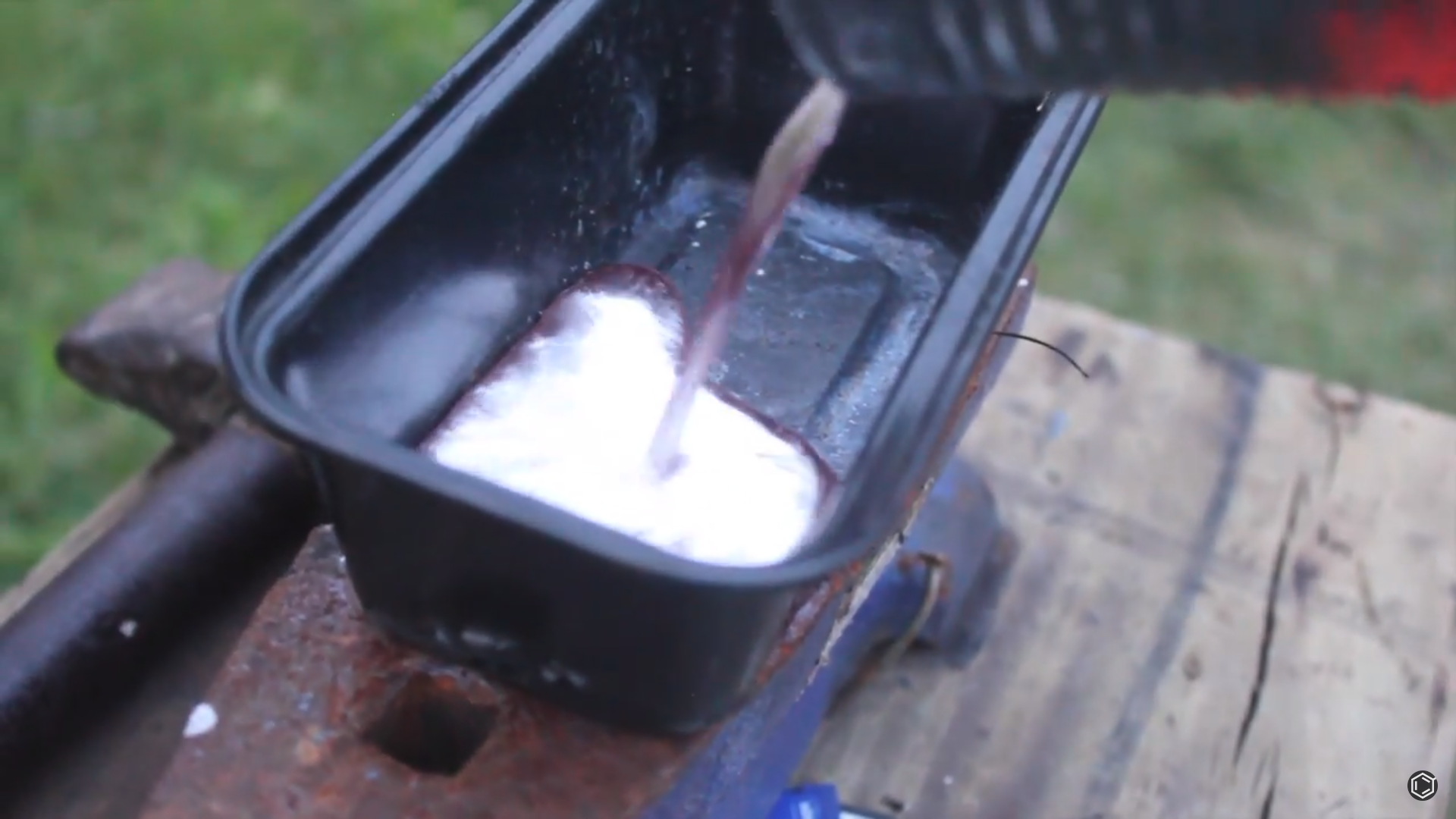 Blacksmithing and Casting in a Backyard Forge : 6 Steps - Instructables