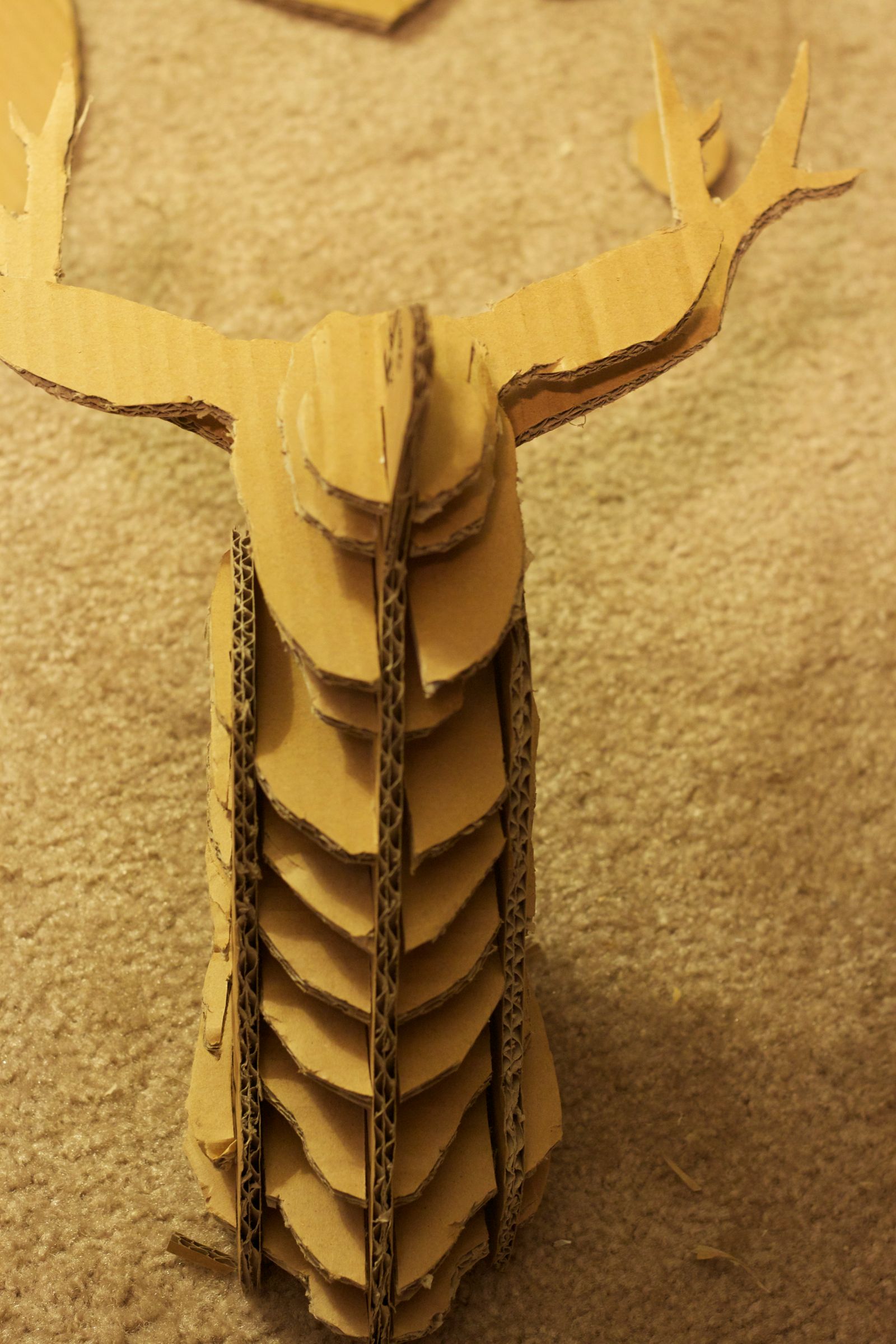 DIY Cardboard Deer Head : 5 Steps (with Pictures) - Instructables
