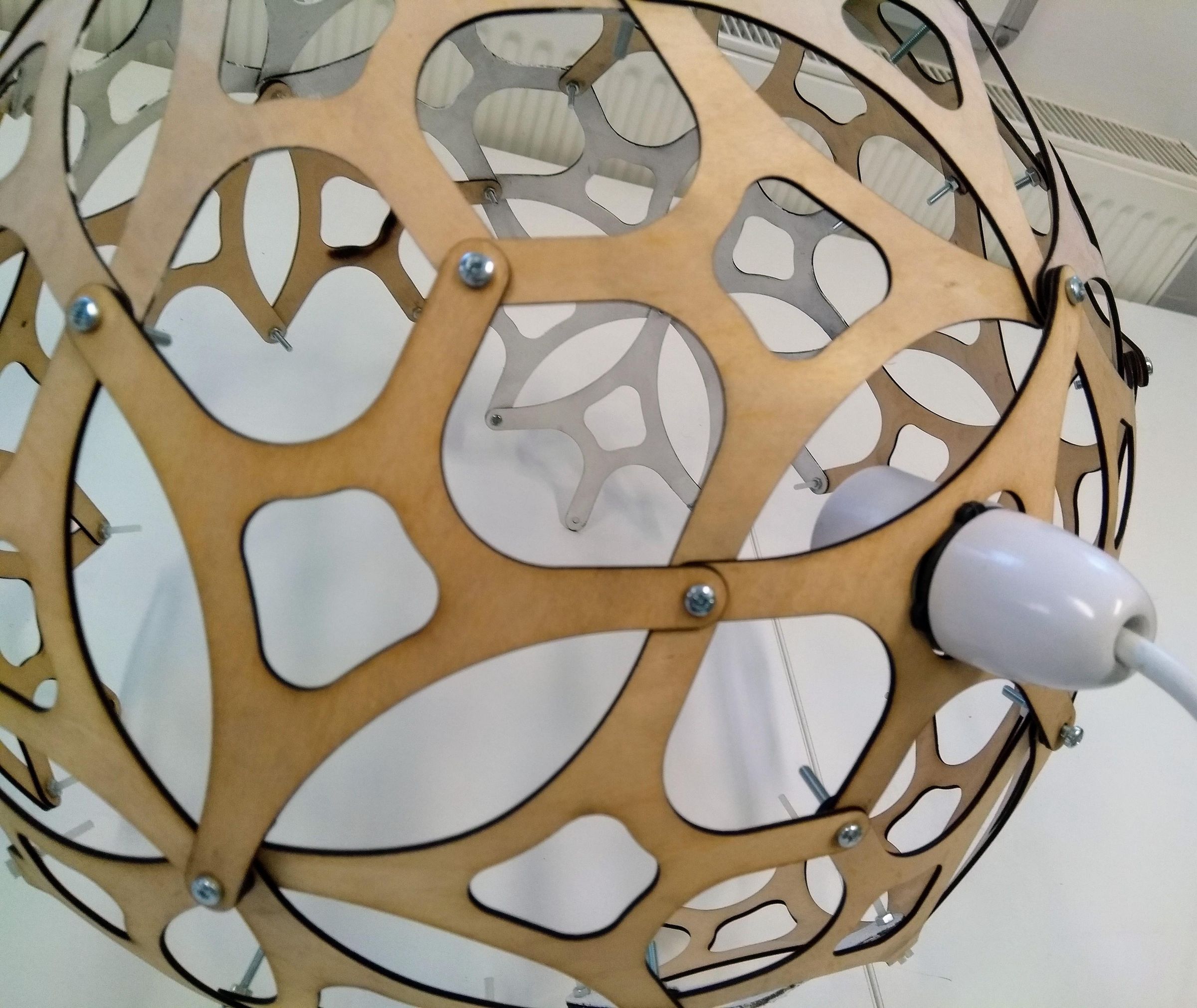 Polyhedron Light Shade : 8 Steps (with Pictures) - Instructables