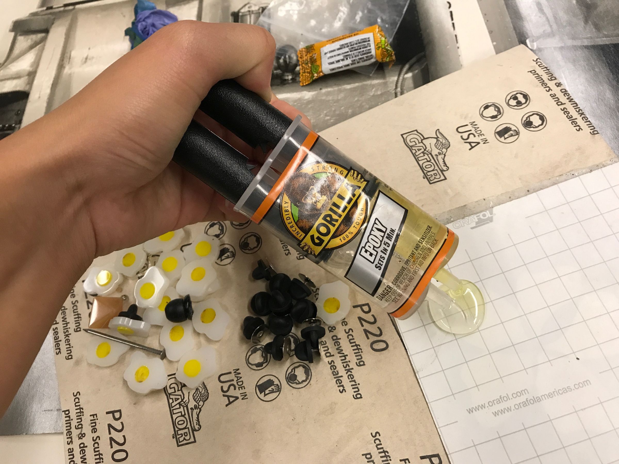 Fried Egg Acrylic Pins : 5 Steps (with Pictures) - Instructables