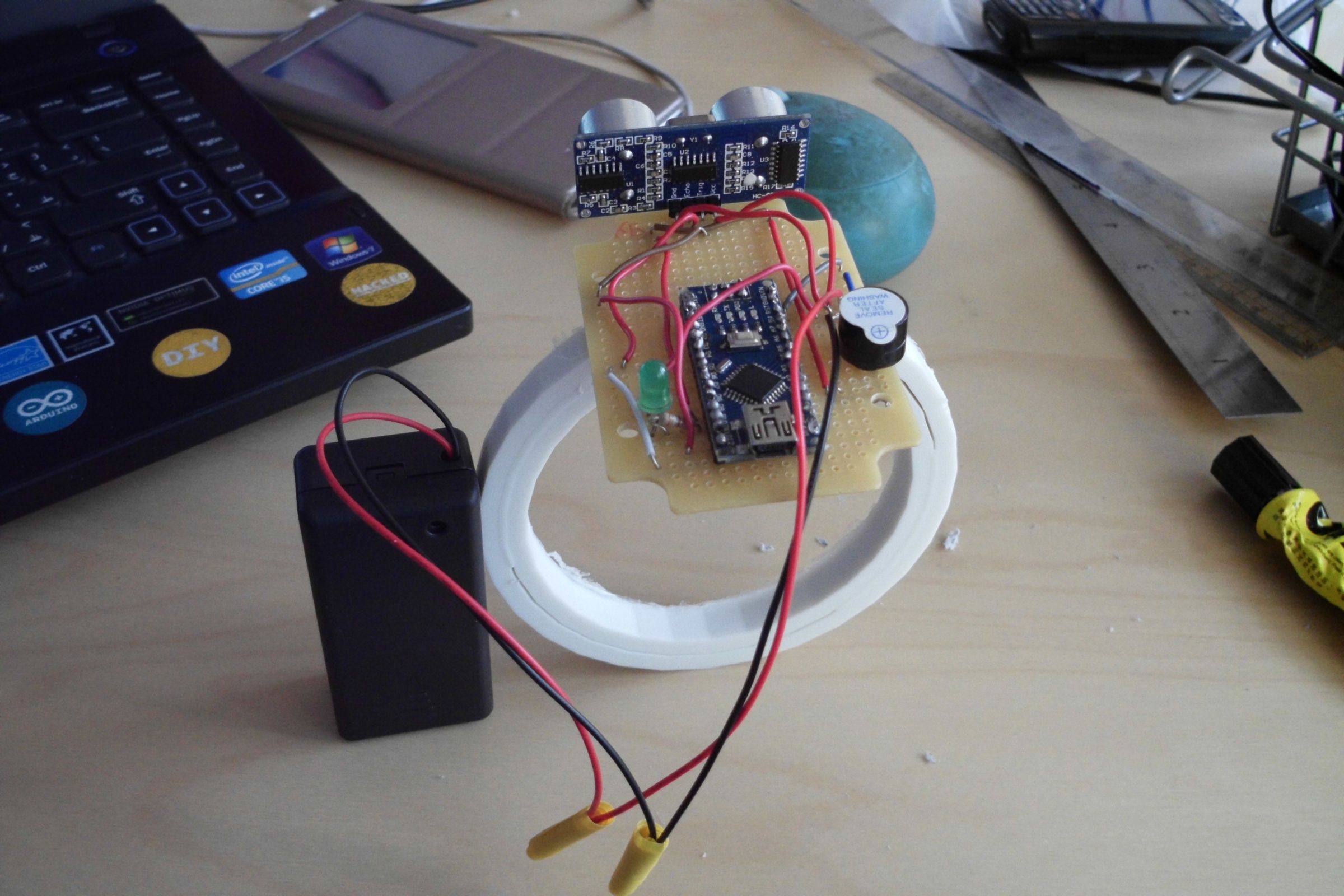 Arduino Based Simple Blind Navigation Bracelet (AIDA1) : 3 Steps ...
