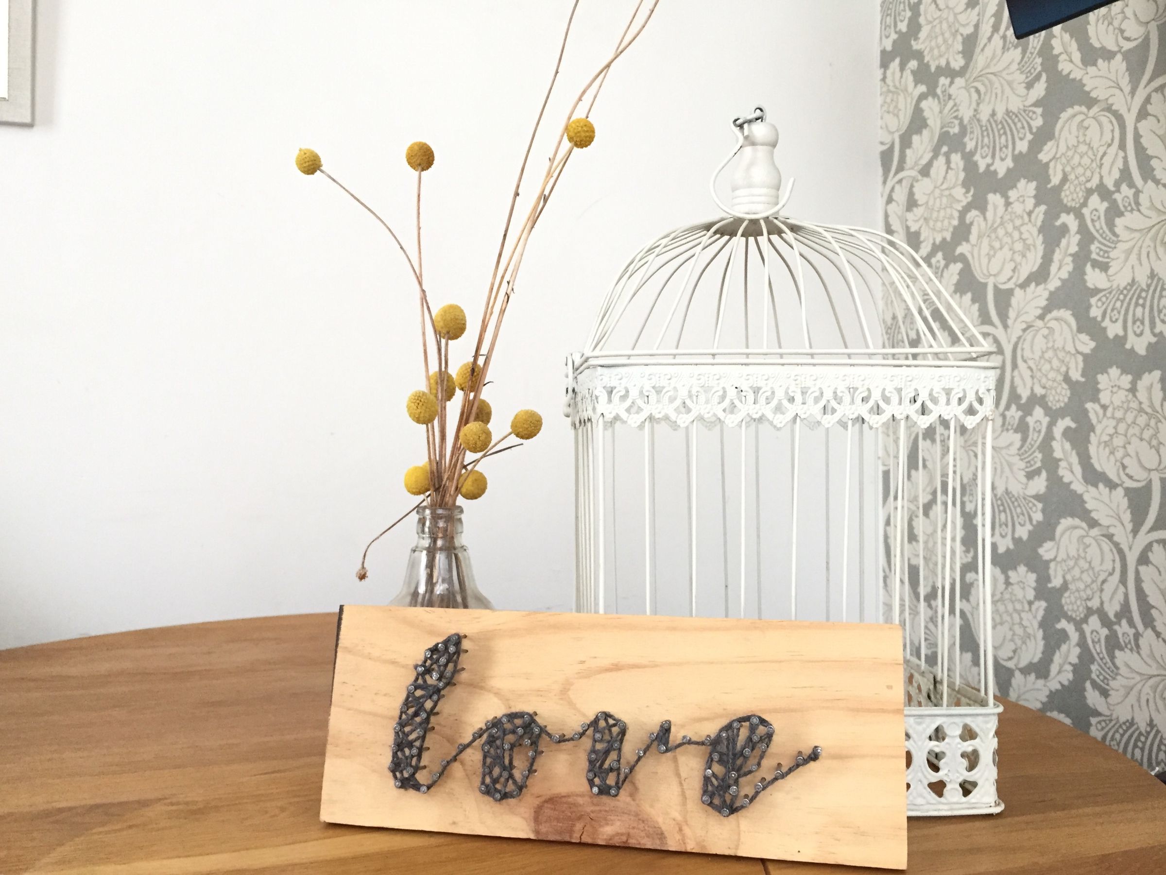 DIY String Art Sign : 8 Steps (with Pictures) - Instructables