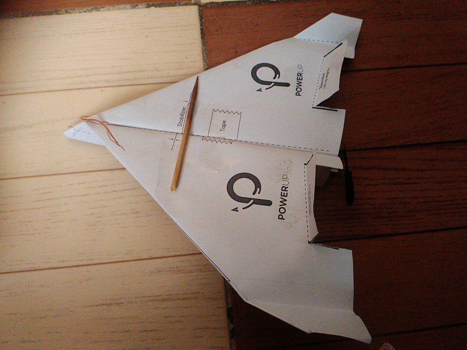 Successful Motorized Paper Plane : 4 Steps (with Pictures) - Instructables