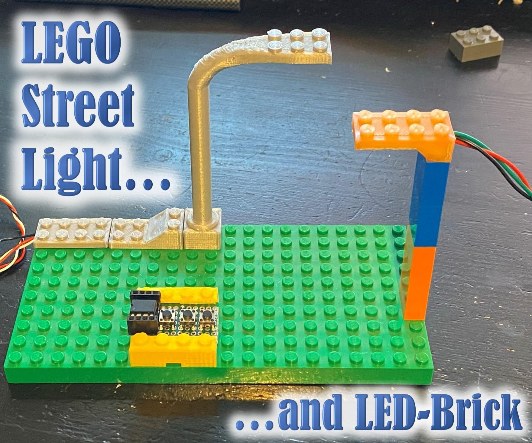 LEGO Compatible Street Light and LED-Brick : 6 Steps (with Pictures ...