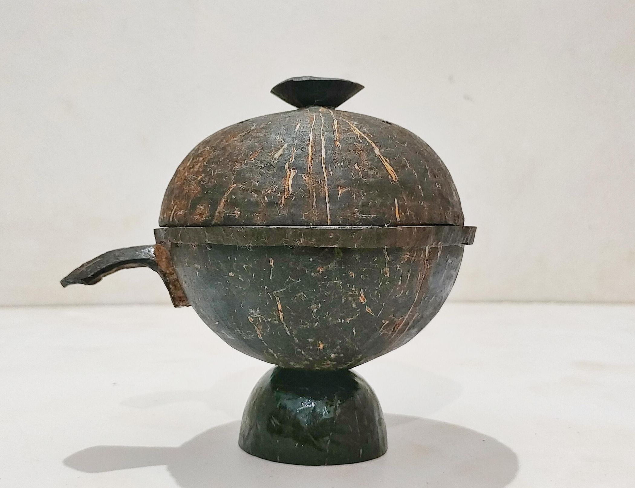 Steam Cake Maker With Coconut Shell : 3 Steps (with Pictures ...