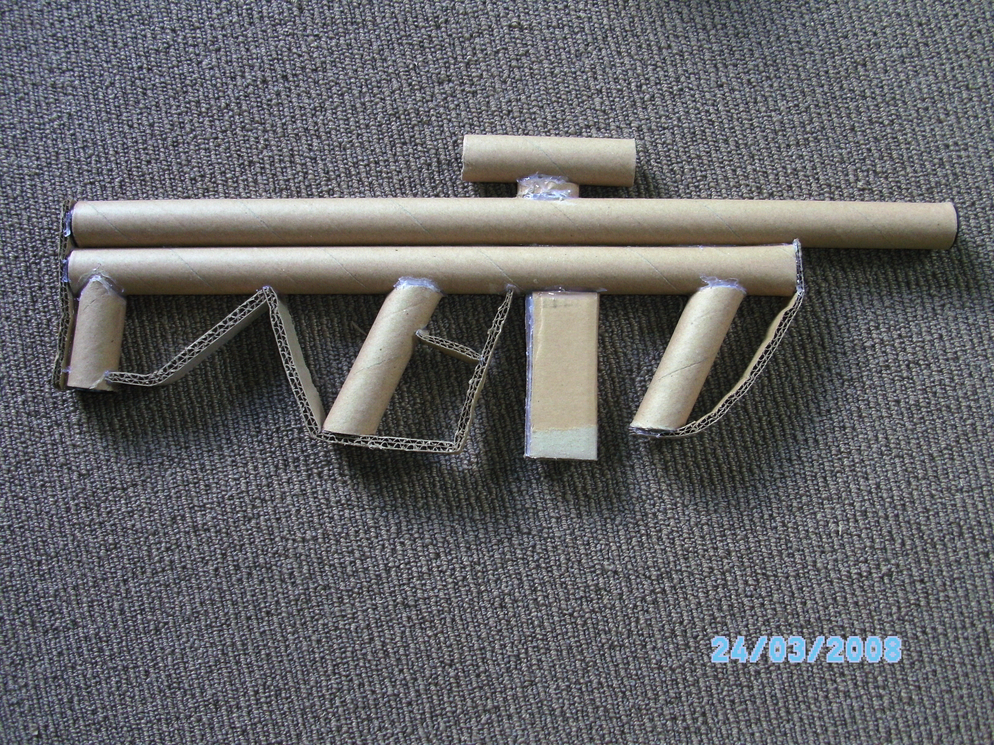 Marksman Assault Rifle 2.0 From Halo (cardboard Gun) - Instructables