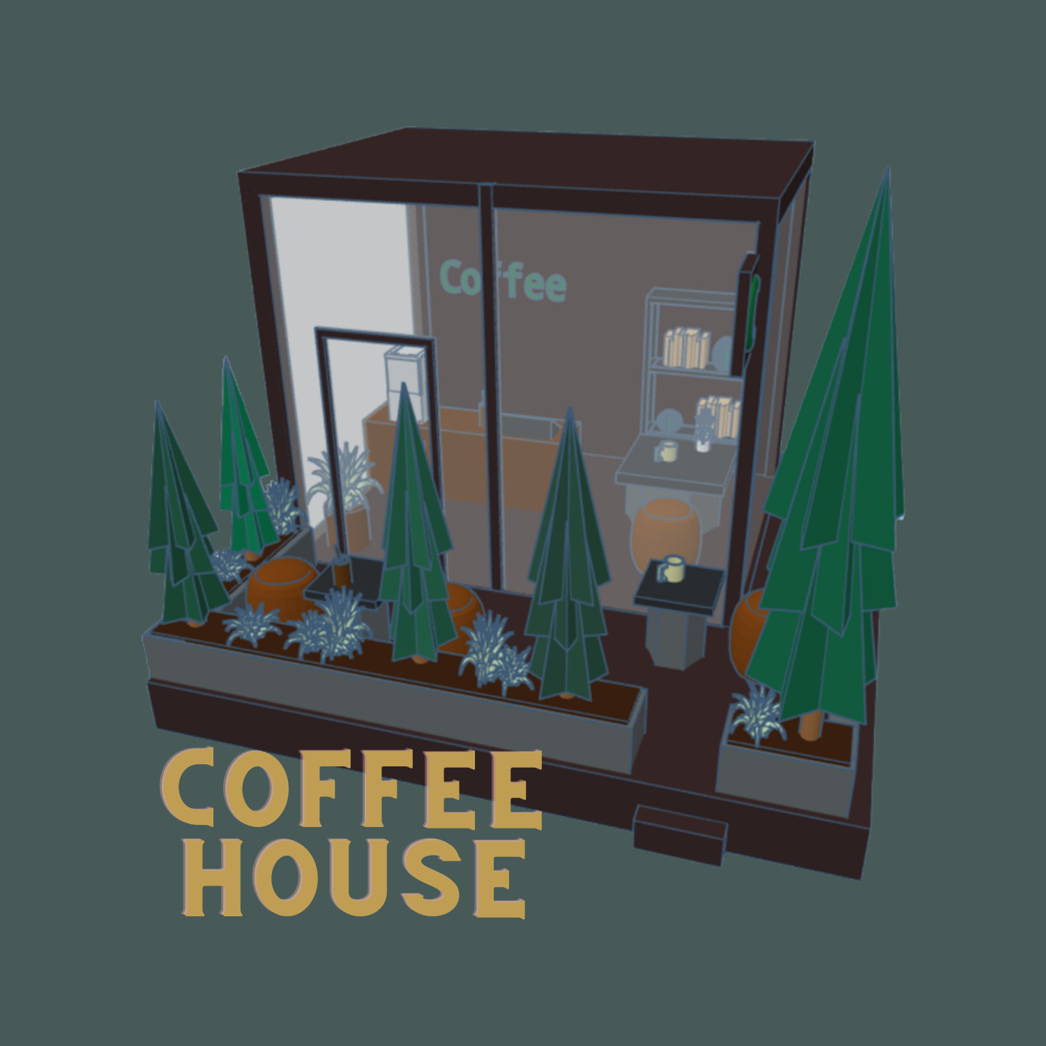 Tinkercad Coffee House : 9 Steps - Instructables