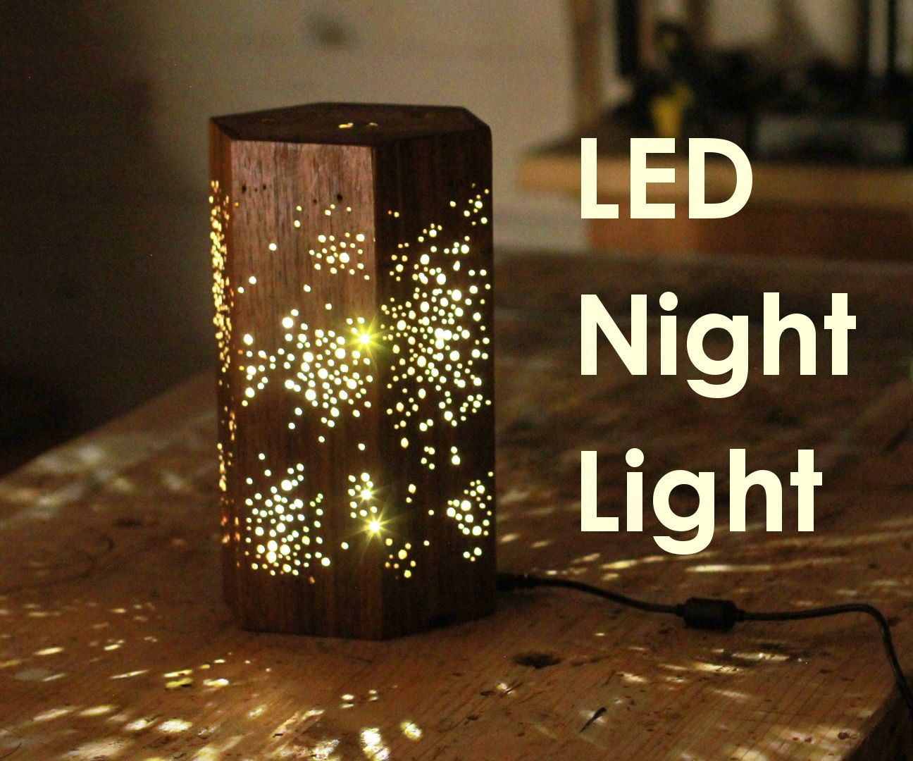 Making an LED Night Light W/ Star Pattern : 8 Steps (with Pictures ...