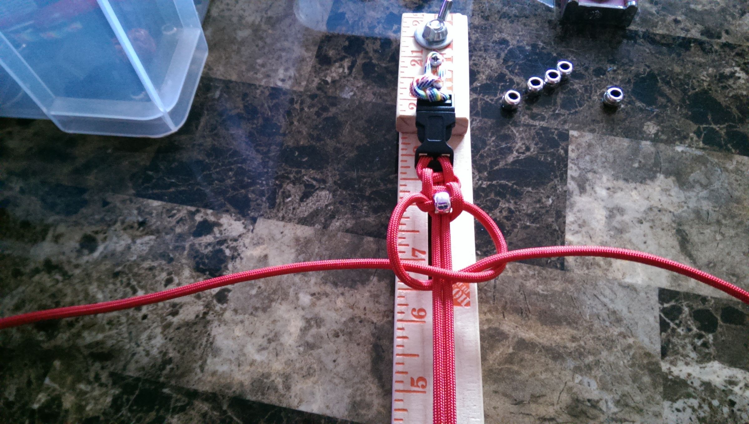 Beaded Paracord Bracelet : 7 Steps - Instructables