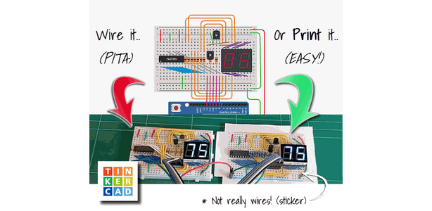 Create a DIY PCB Directly From Your TinkerCad Circuit Design With Bread2Board : 9 Steps ...