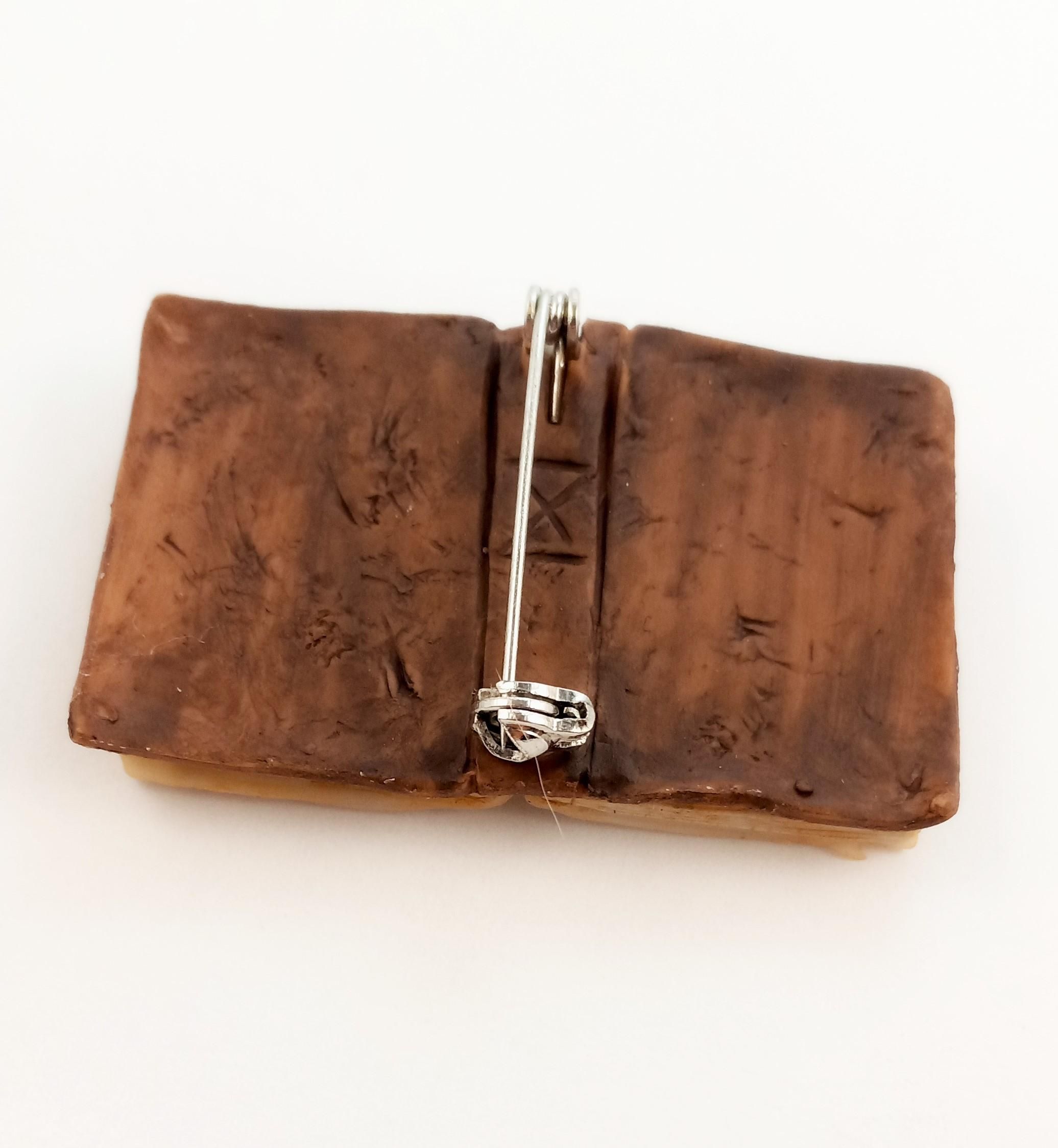 Miniature Book Charms From Polymer Clay : 8 Steps (with Pictures ...